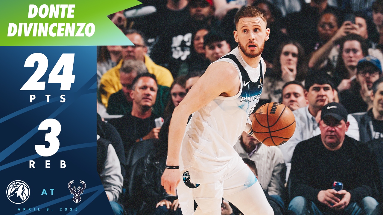 Donte DiVincenzo | Guard | Minnesota Timberwolves | NBA.com