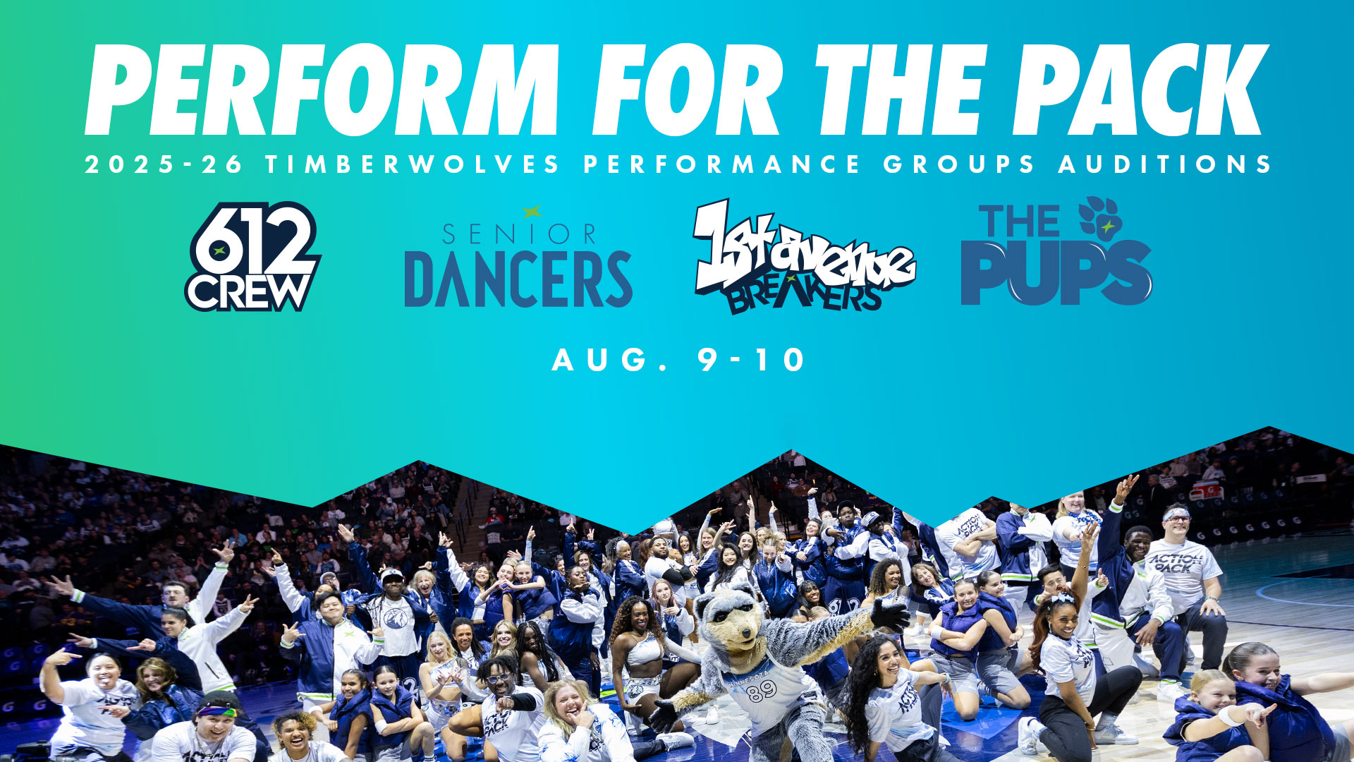 Timberwolves Announce Open Auditions for 2025-26 Entertainment Teams ...