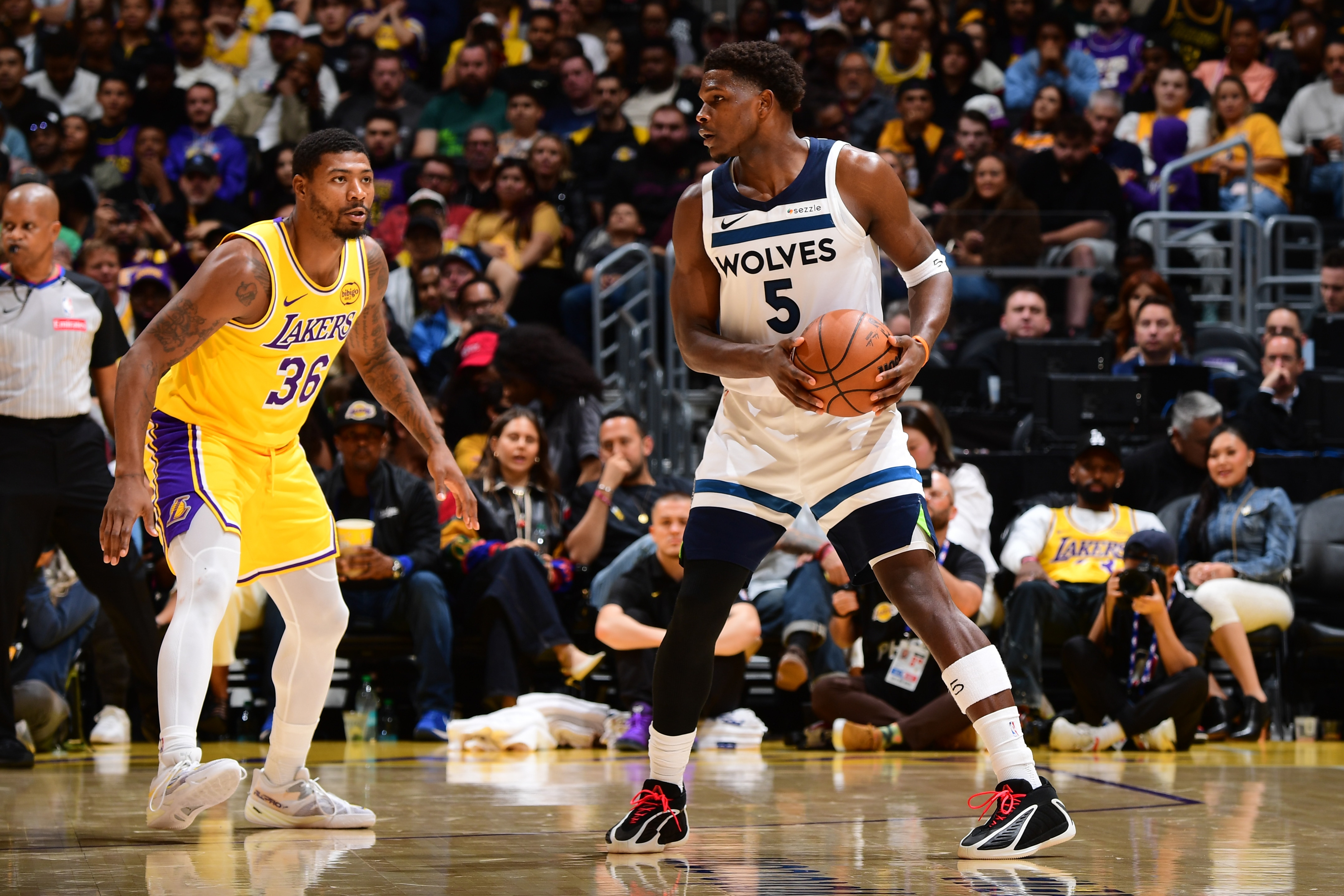 Wolves Pics: Wolves Fall To Los Angeles Lakers 128‑110 | 10.24.25 ...