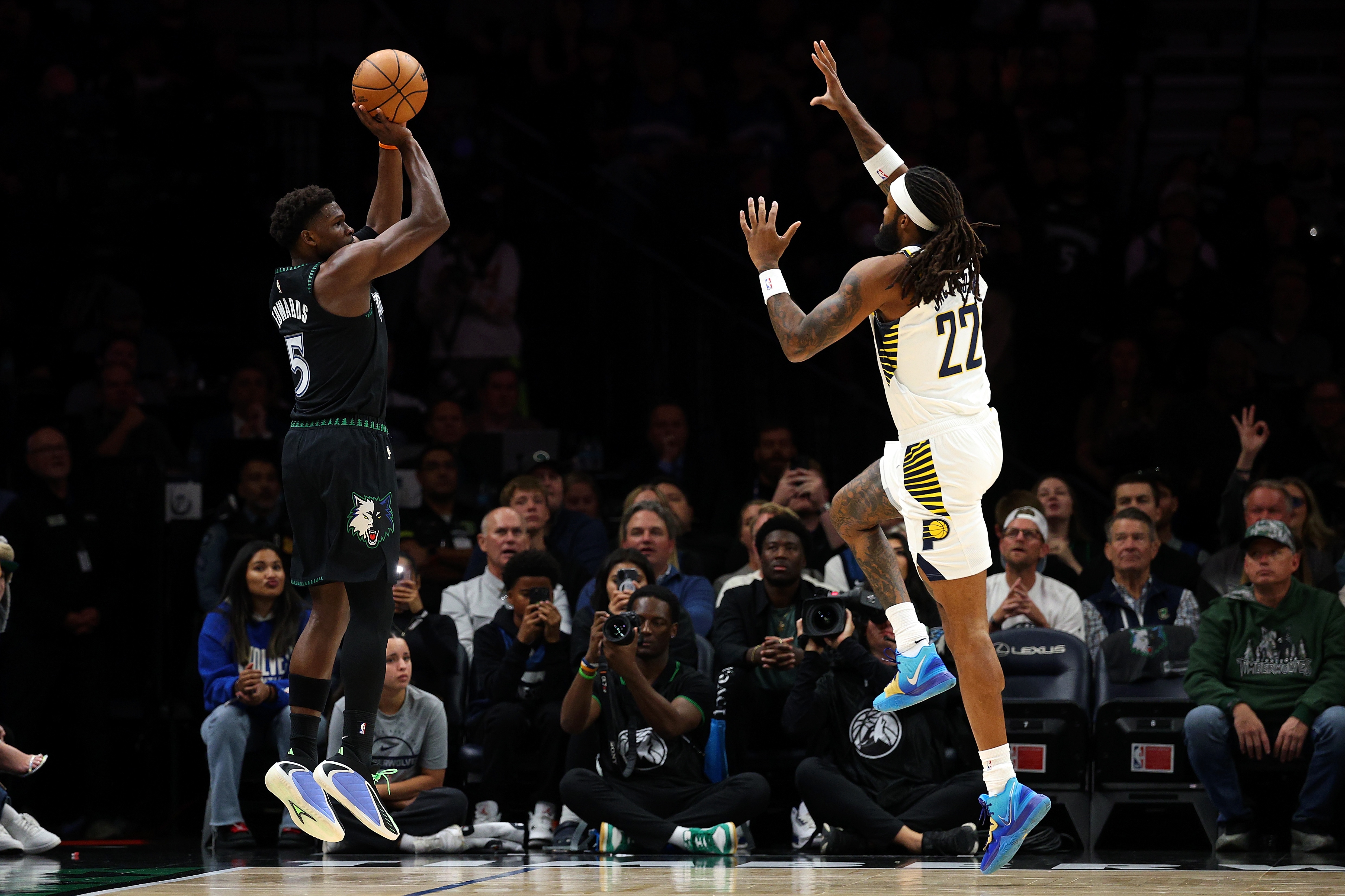 Wolves Pics: Wolves Defeat Pacers In Home Opener, 114-110 | Minnesota ...