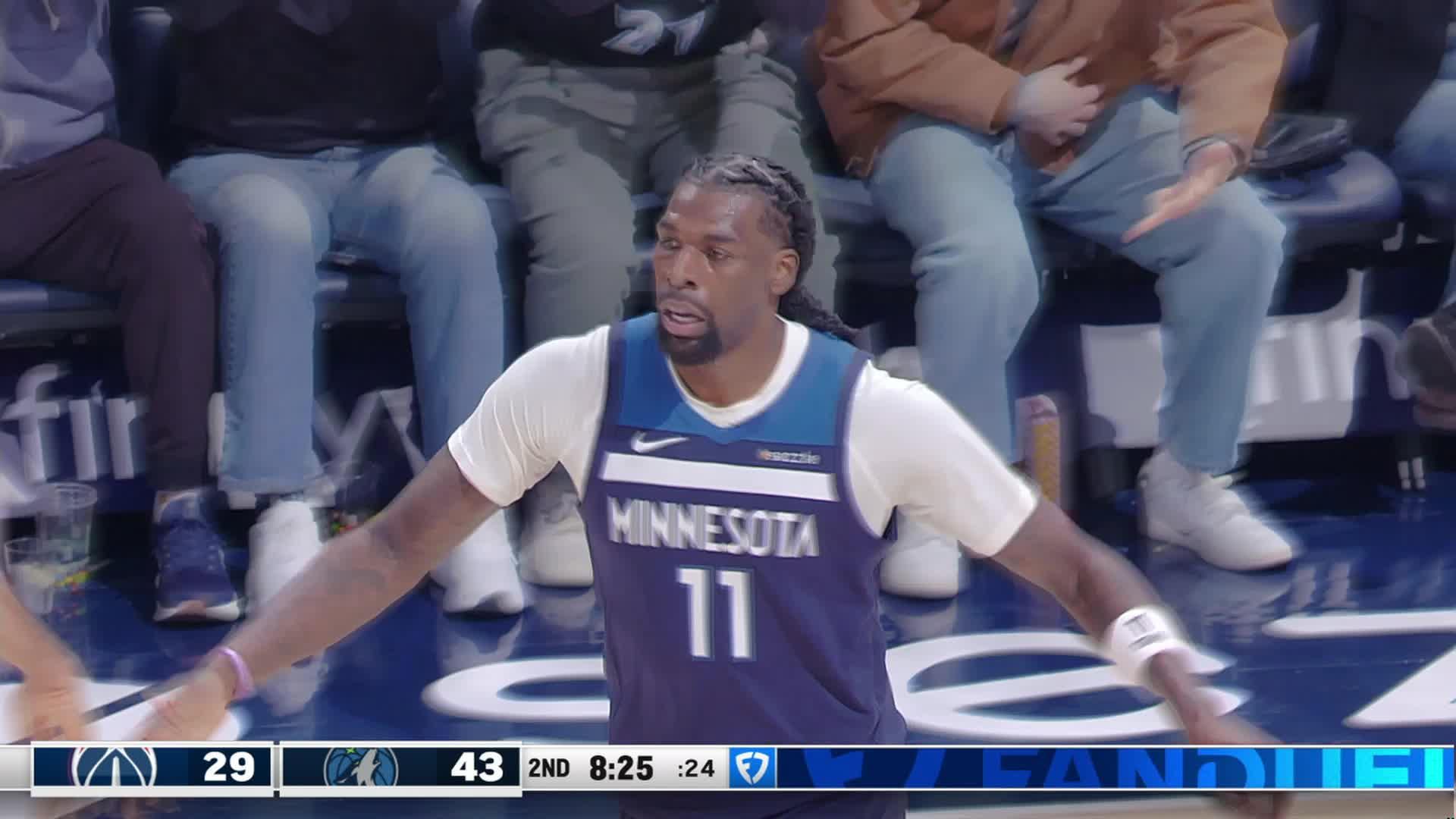 3-pointer by Naz Reid | Minnesota Timberwolves