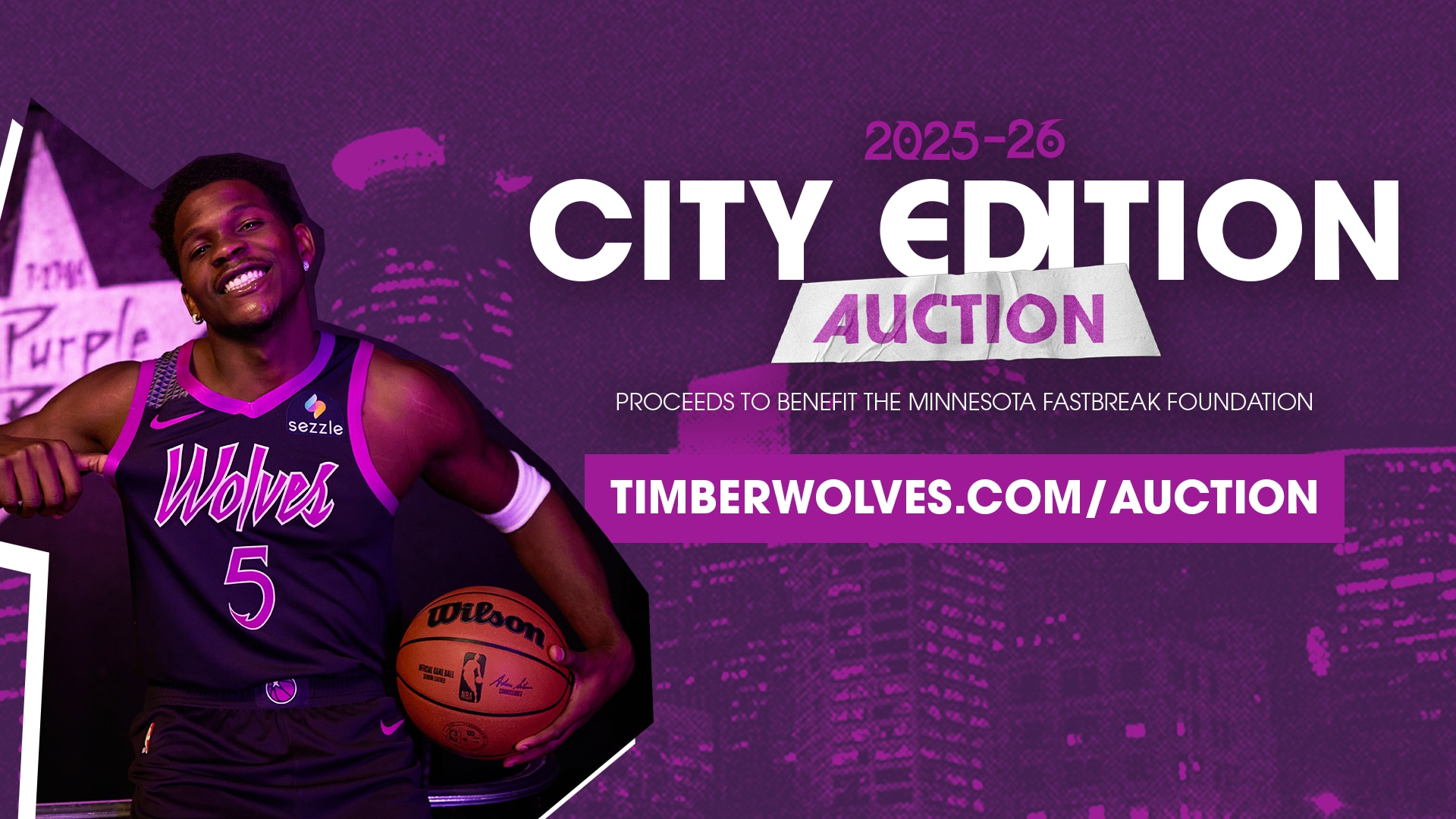 Timberwolves Announce City Edition Auction | Minnesota Timberwolves