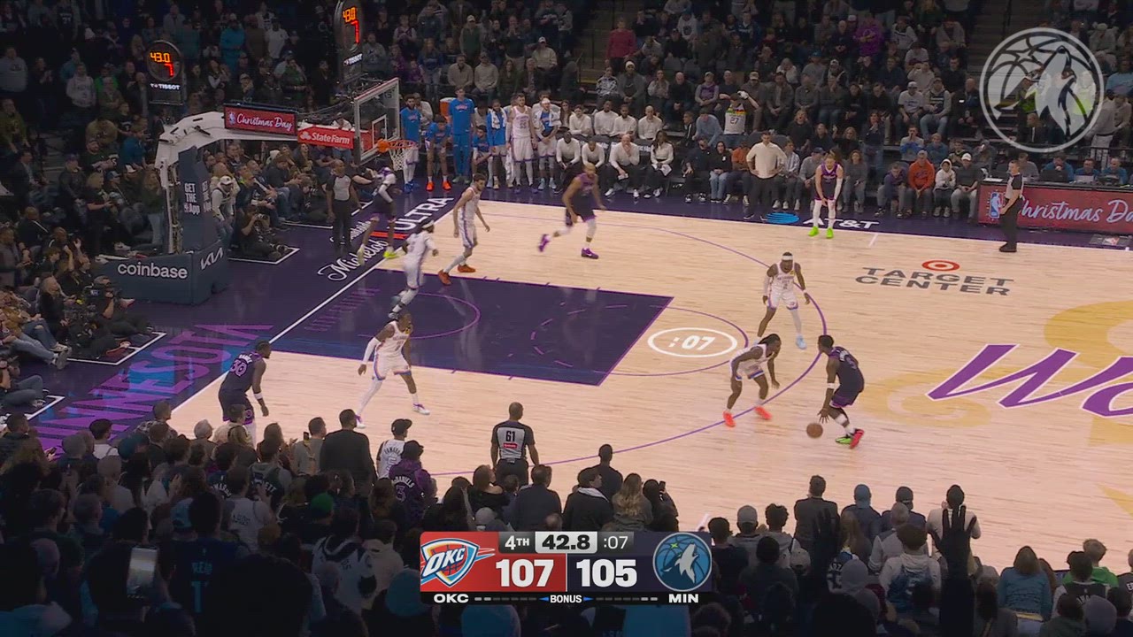 3-pointer by Anthony Edwards | Minnesota Timberwolves