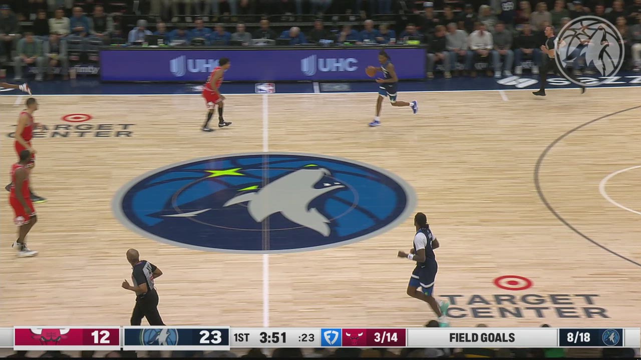 3-pointer by Naz Reid | Minnesota Timberwolves