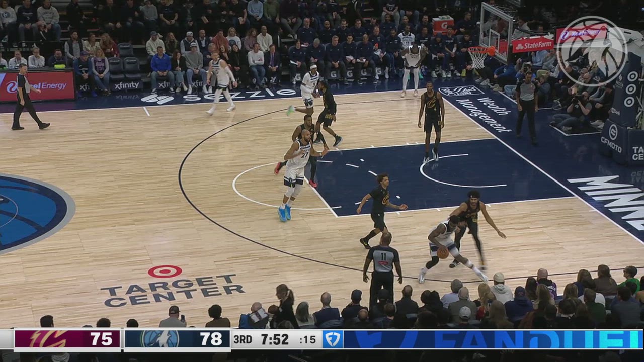 3-pointer by Donte DiVincenzo | Minnesota Timberwolves