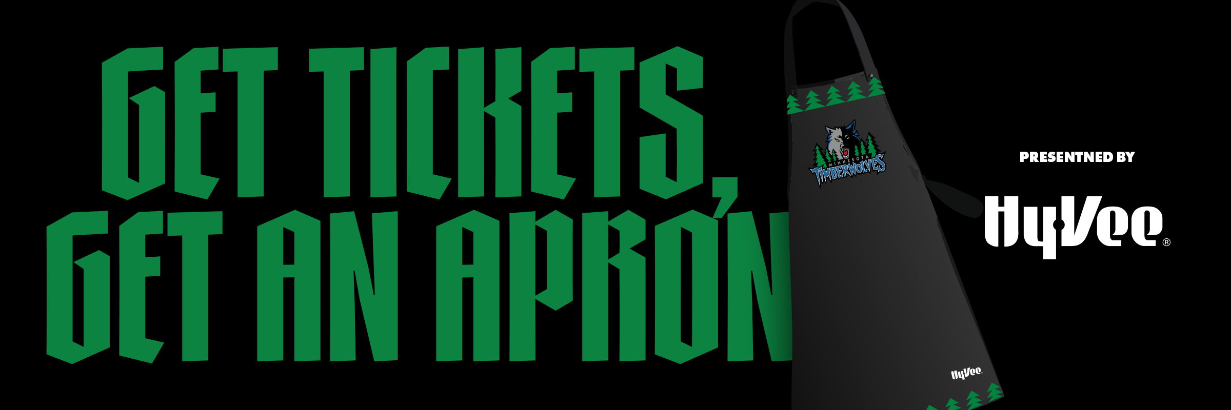 Apron Ticket Package | Minnesota Timberwolves