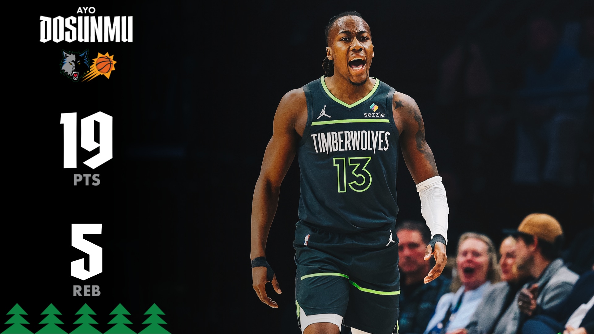 Ayo Dosunmu With 19 Points In His First Wolves Start | 03.17.26 ...