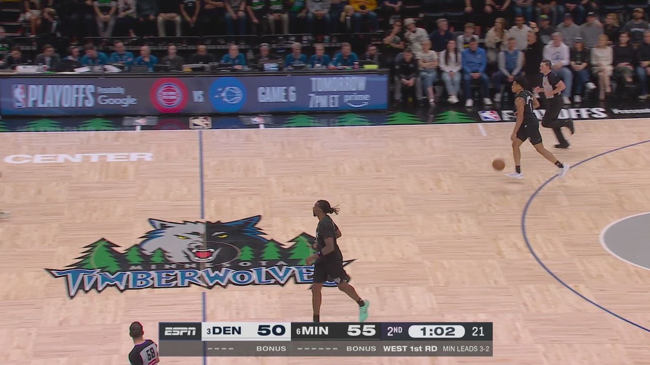 Big dunk from Terrence Shannon Jr. | Minnesota Timberwolves