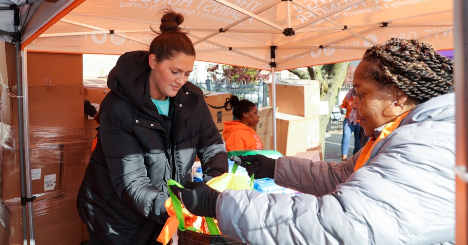 Campaign Against Hunger Turkey Giveaway | Brooklyn Nets