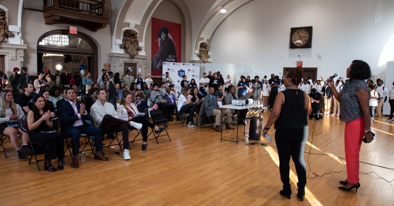 Digital Girl Inc. x Webull Ribbon Cutting | Brooklyn Nets