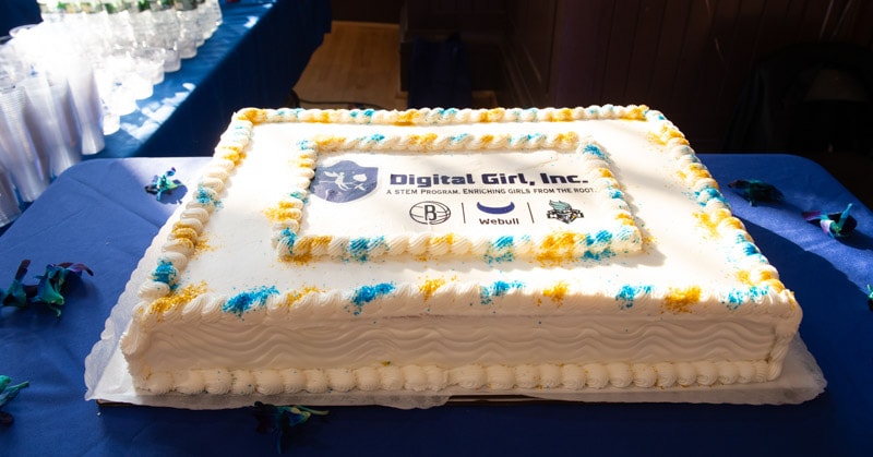 Digital Girl Inc. x Webull Ribbon Cutting | Brooklyn Nets