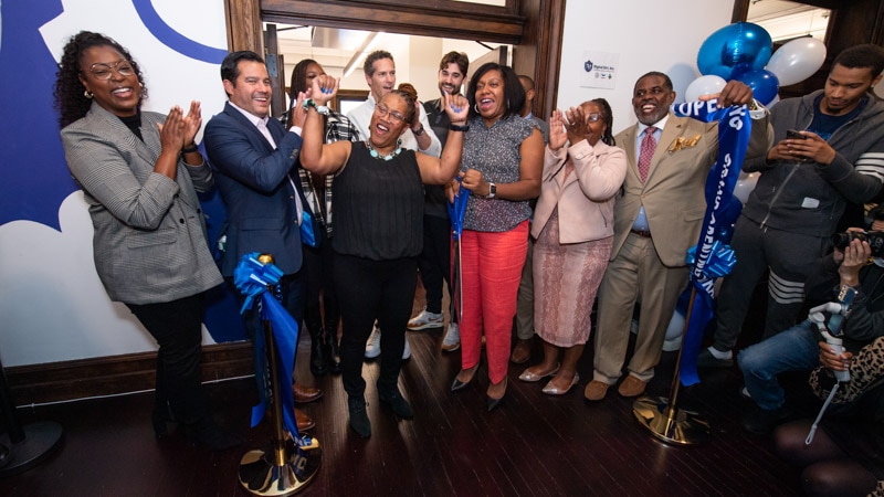 Digital Girl Inc. x Webull Ribbon Cutting | Brooklyn Nets
