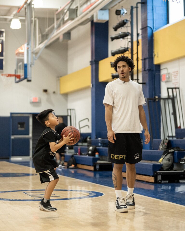 Gallery: Jalen Wilson at Brooklyn Nets Basketball Academy Photo Gallery ...