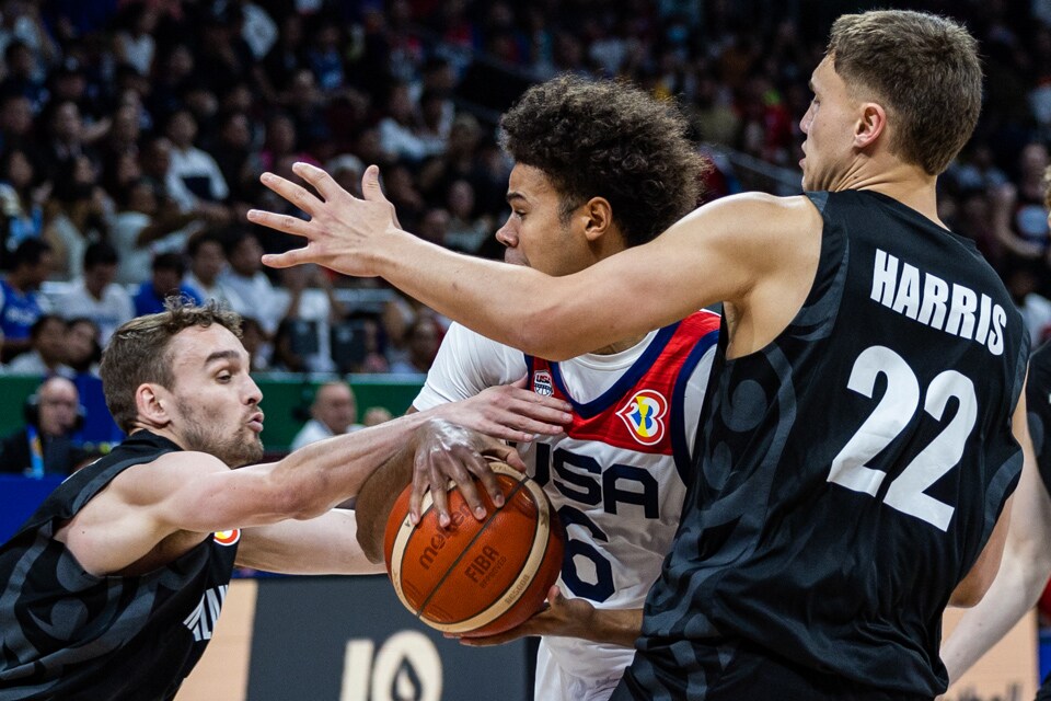 Gallery: Mikal Bridges & Cam Johnson in USA Basketball win over New ...