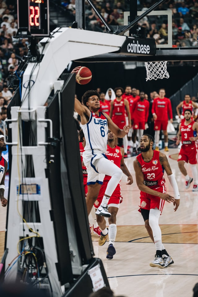 Gallery: Mikal Bridges & Cam Johnson, USA Basketball vs. Puerto Rico ...