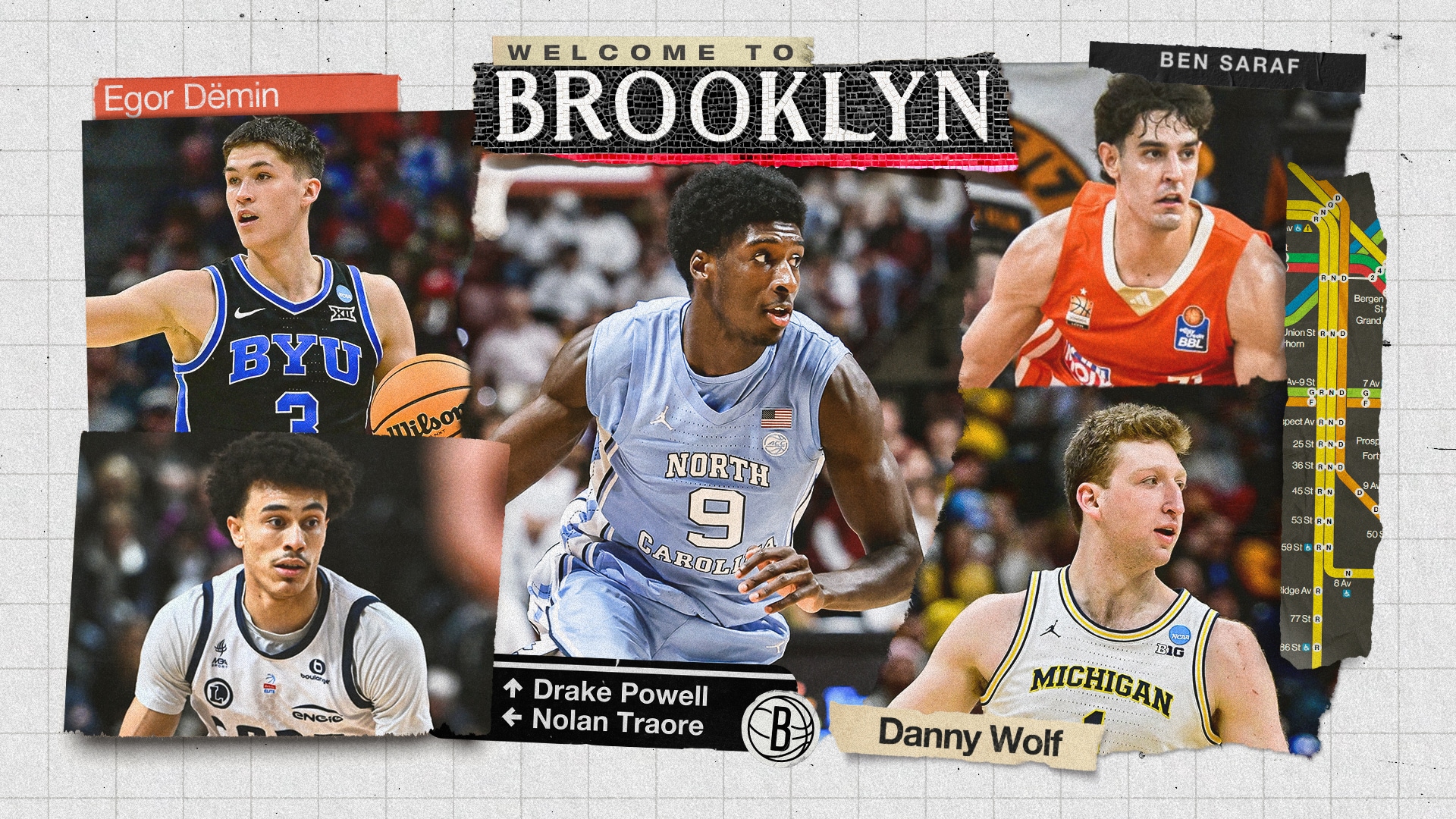Brooklyn Nets Select Five Players in First Round of 2025 NBA Draft ...