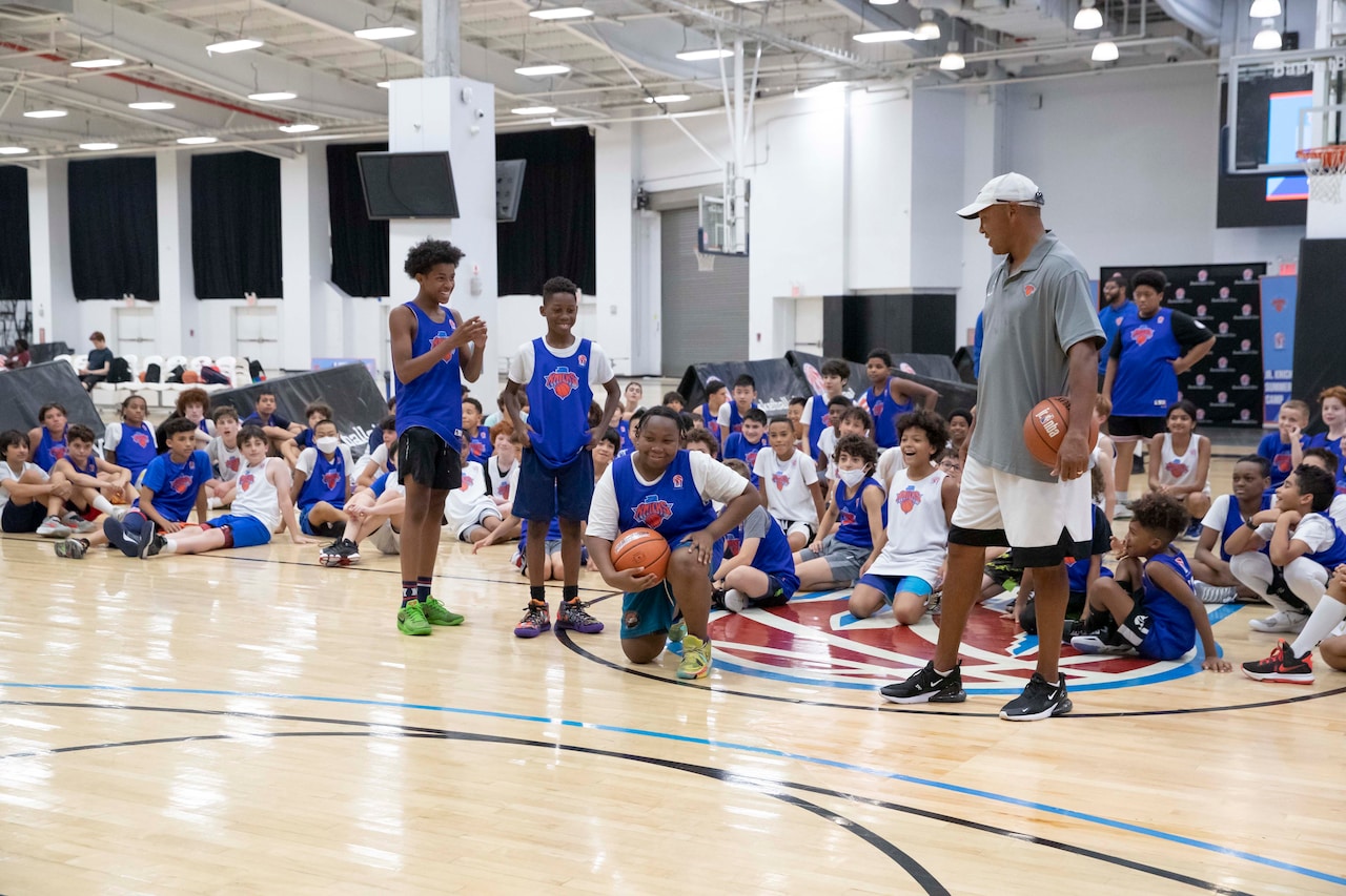 Jr. Knicks Summer Camp: Basketball City Session | New York Knicks