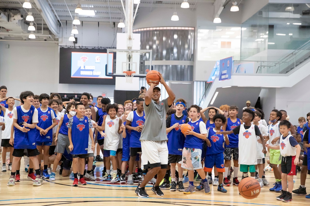 Jr. Knicks Summer Camp: Basketball City Session | New York Knicks