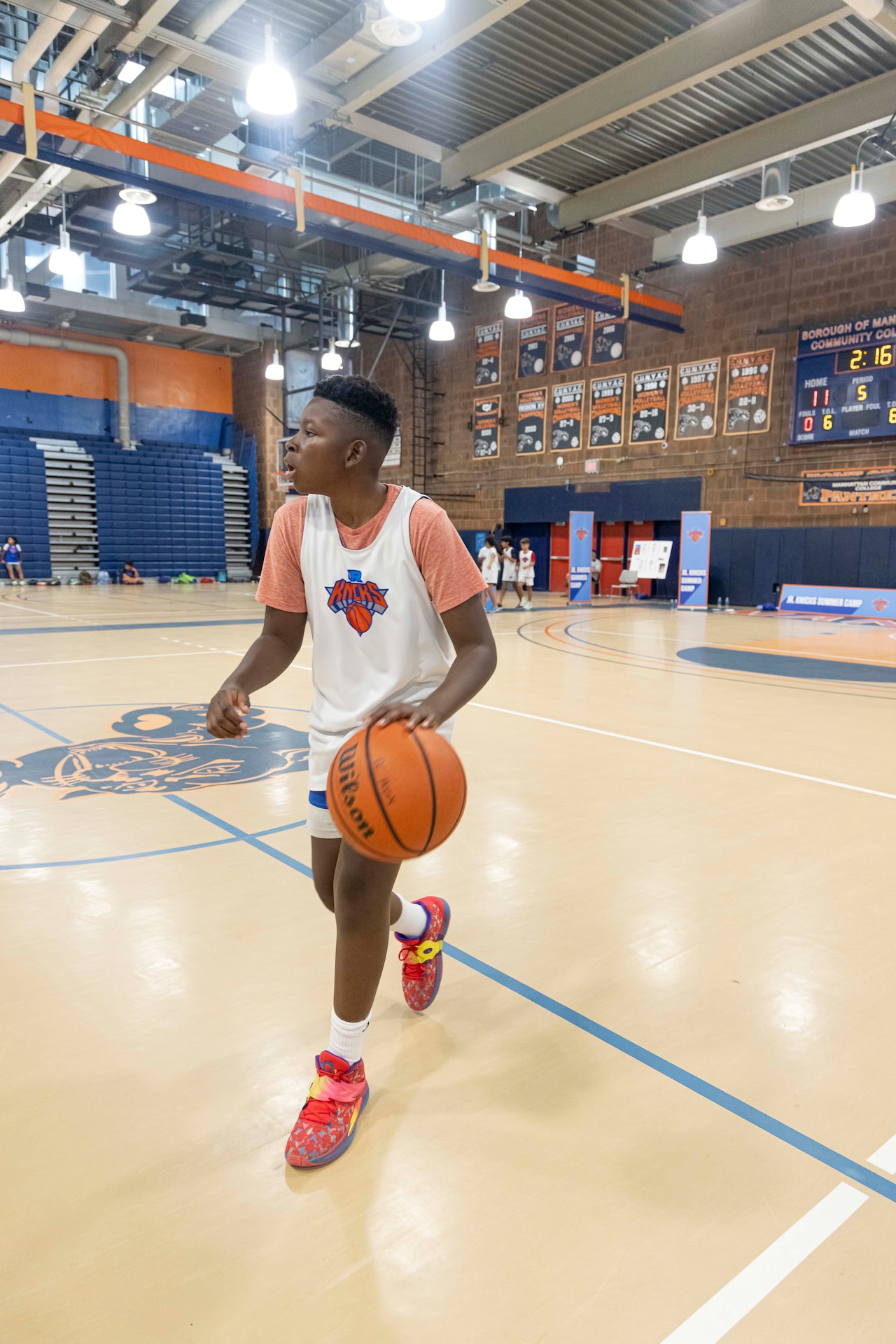 Jr. Knicks Summer Camp: Borough of Manhattan Community College Session ...