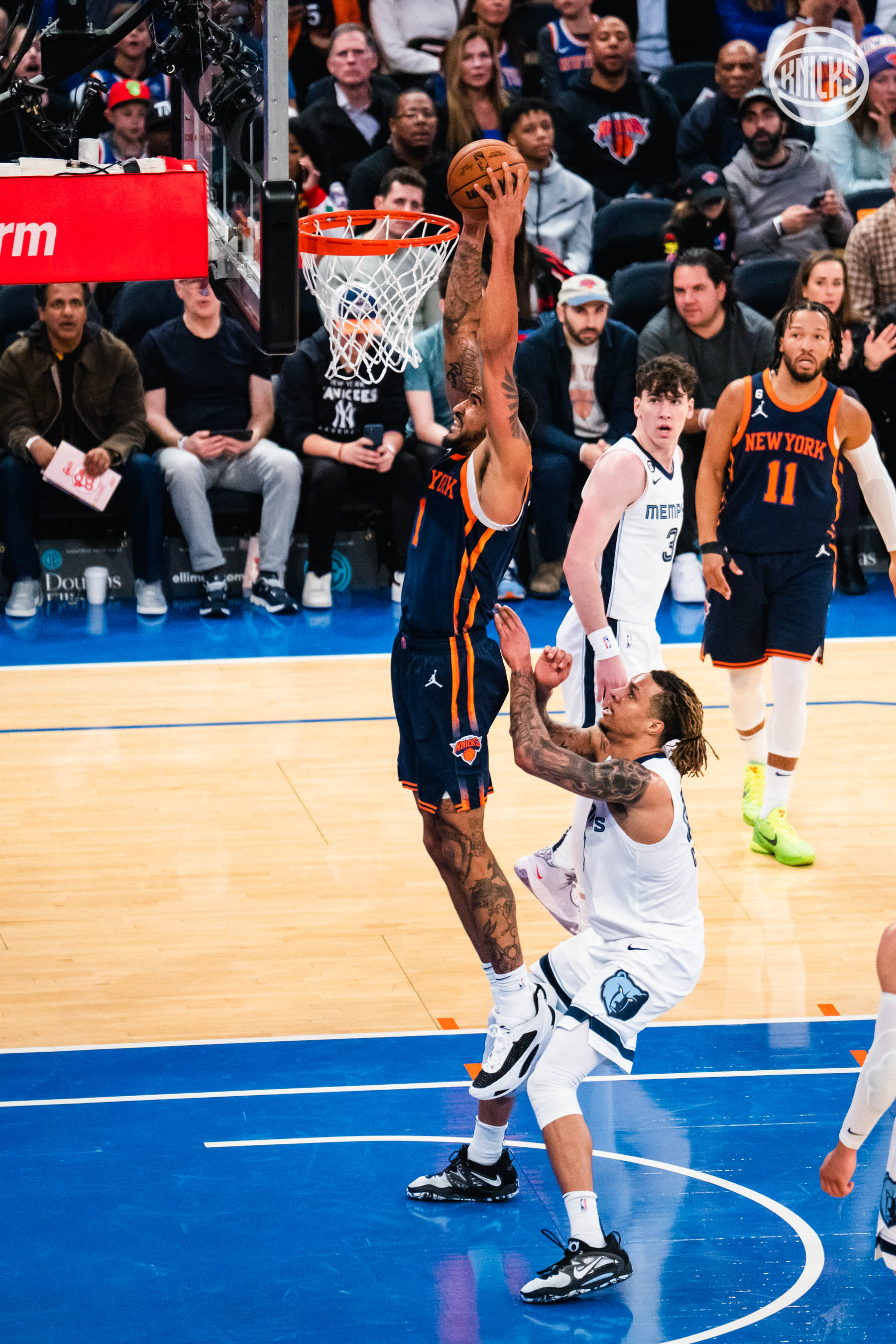 Knicks on the Court: November 27 vs. Grizzlies Photo Gallery | NBA.com