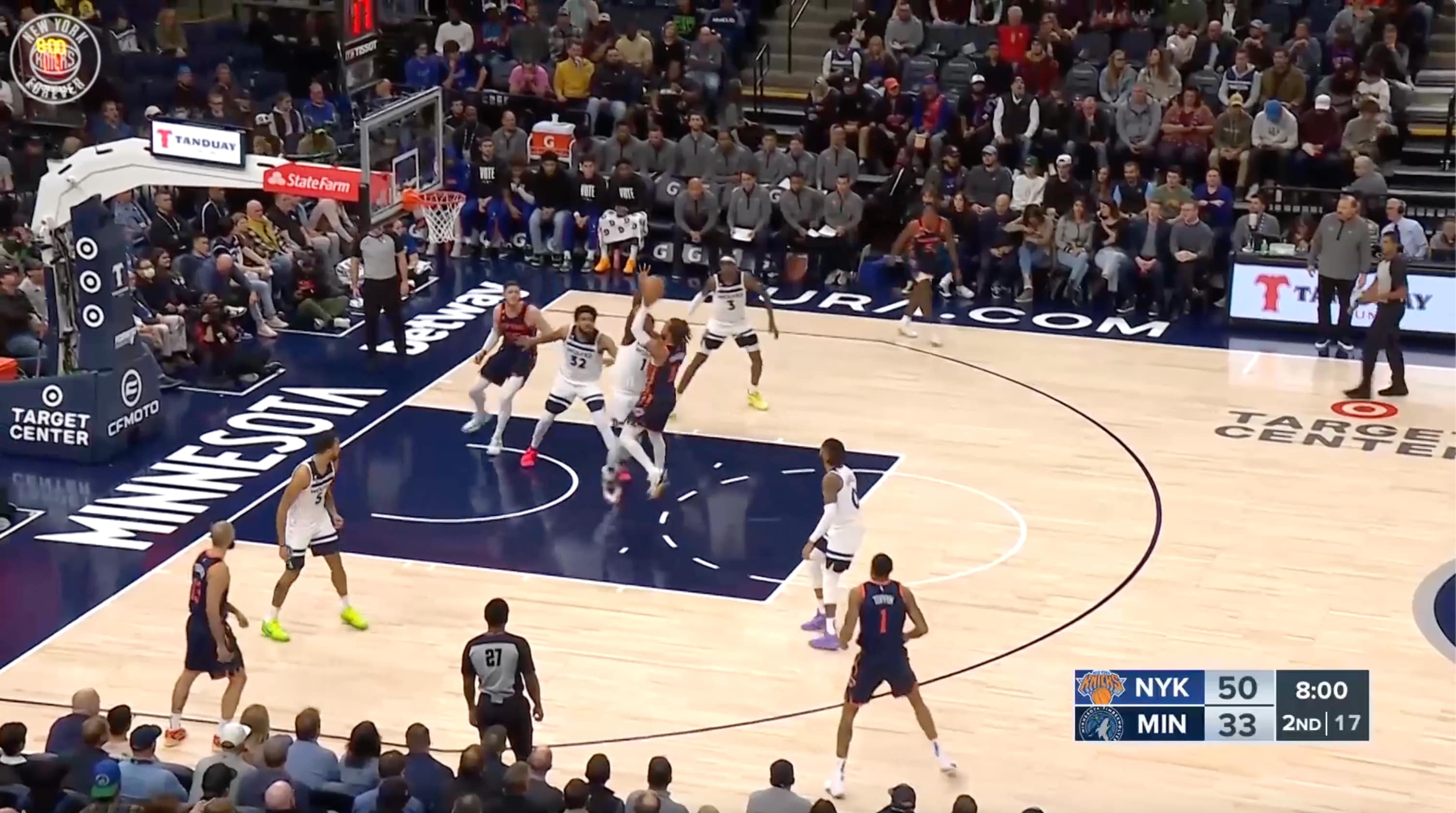 Highlights: Jalen Brunson (23 PTS | 8 AST) | Knicks at Timberwolves ...