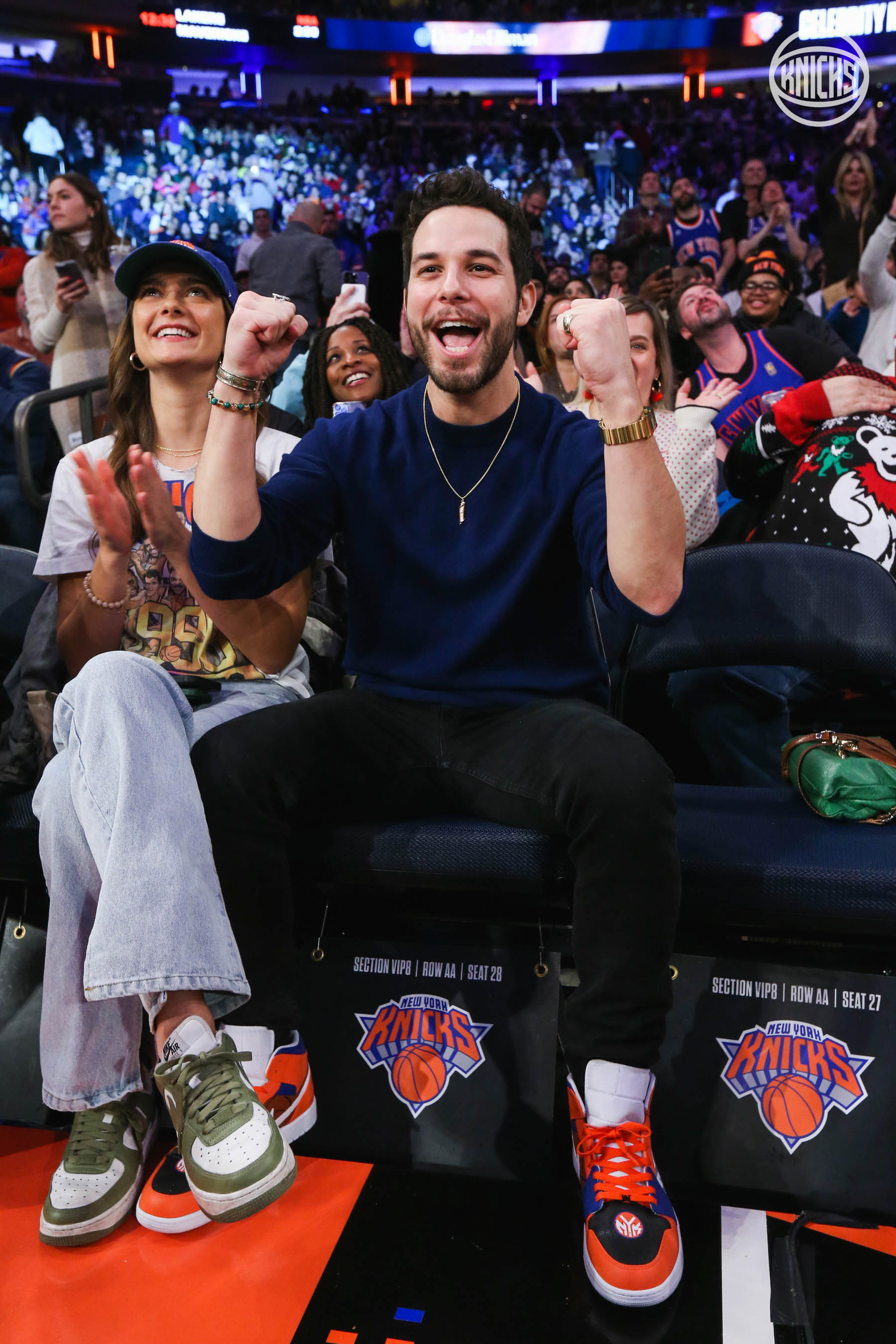 Celebrity Row: December 25 vs. 76ers Photo Gallery | NBA.com