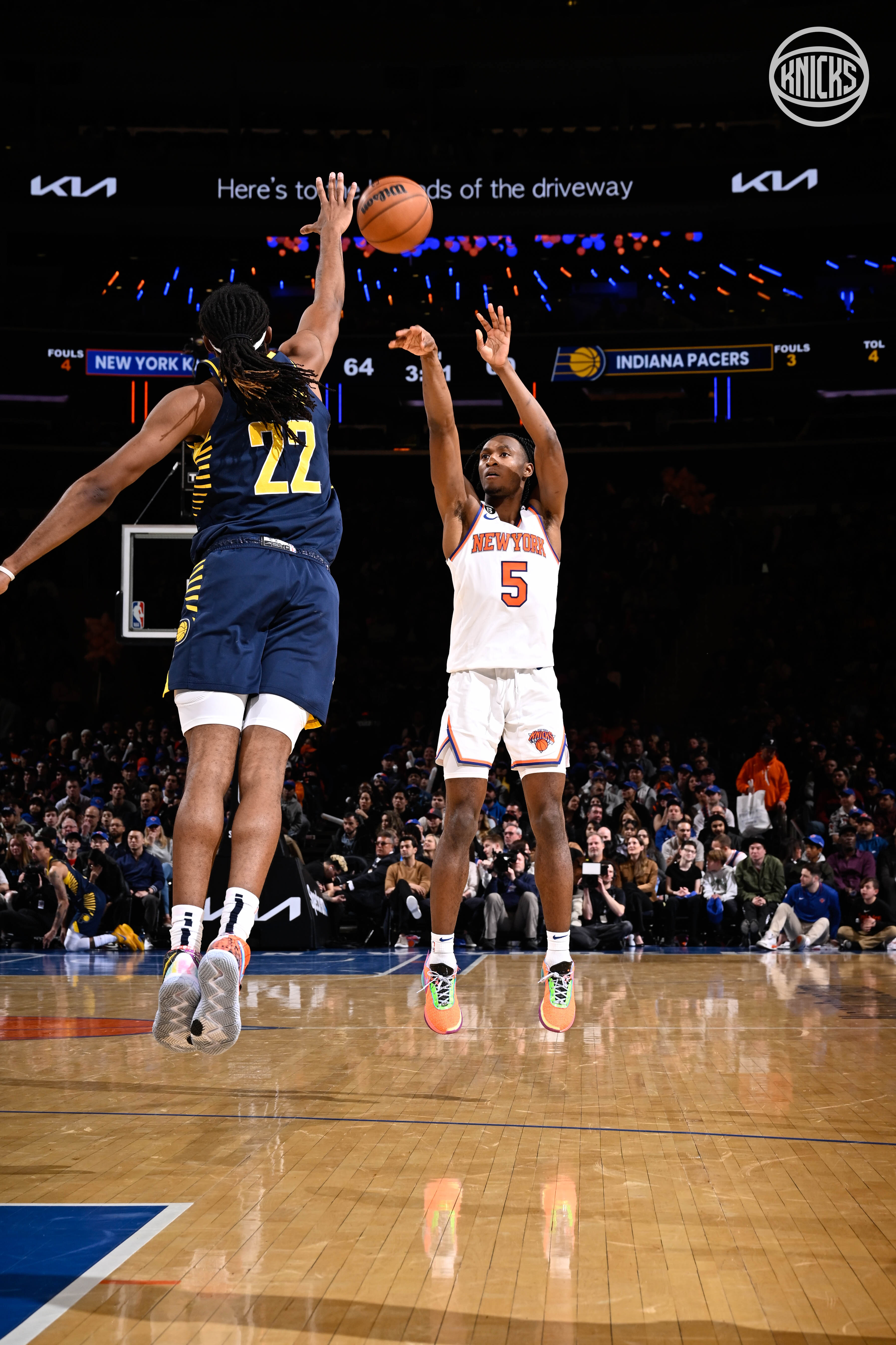 Knicks on the Court: April 9 vs. Pacers Photo Gallery | NBA.com
