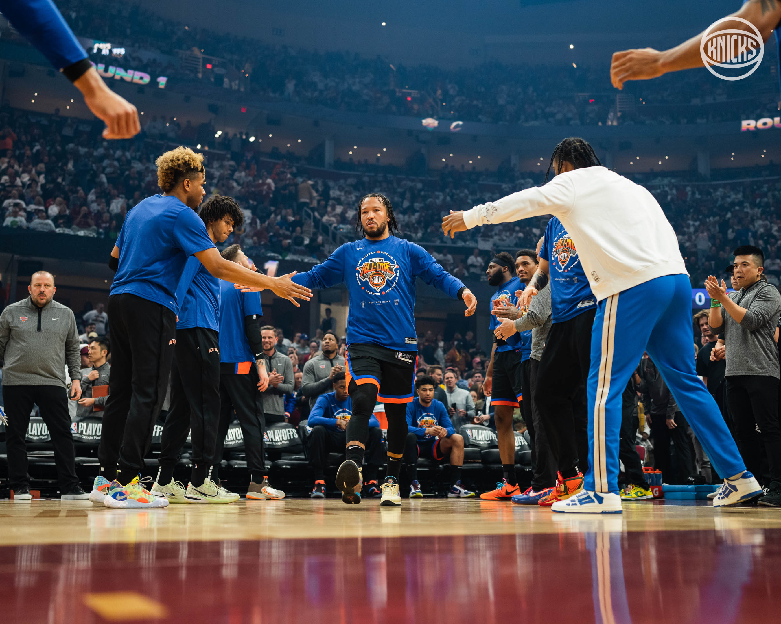 Knicks on the Court: April 18 at Cavaliers Photo Gallery | NBA.com