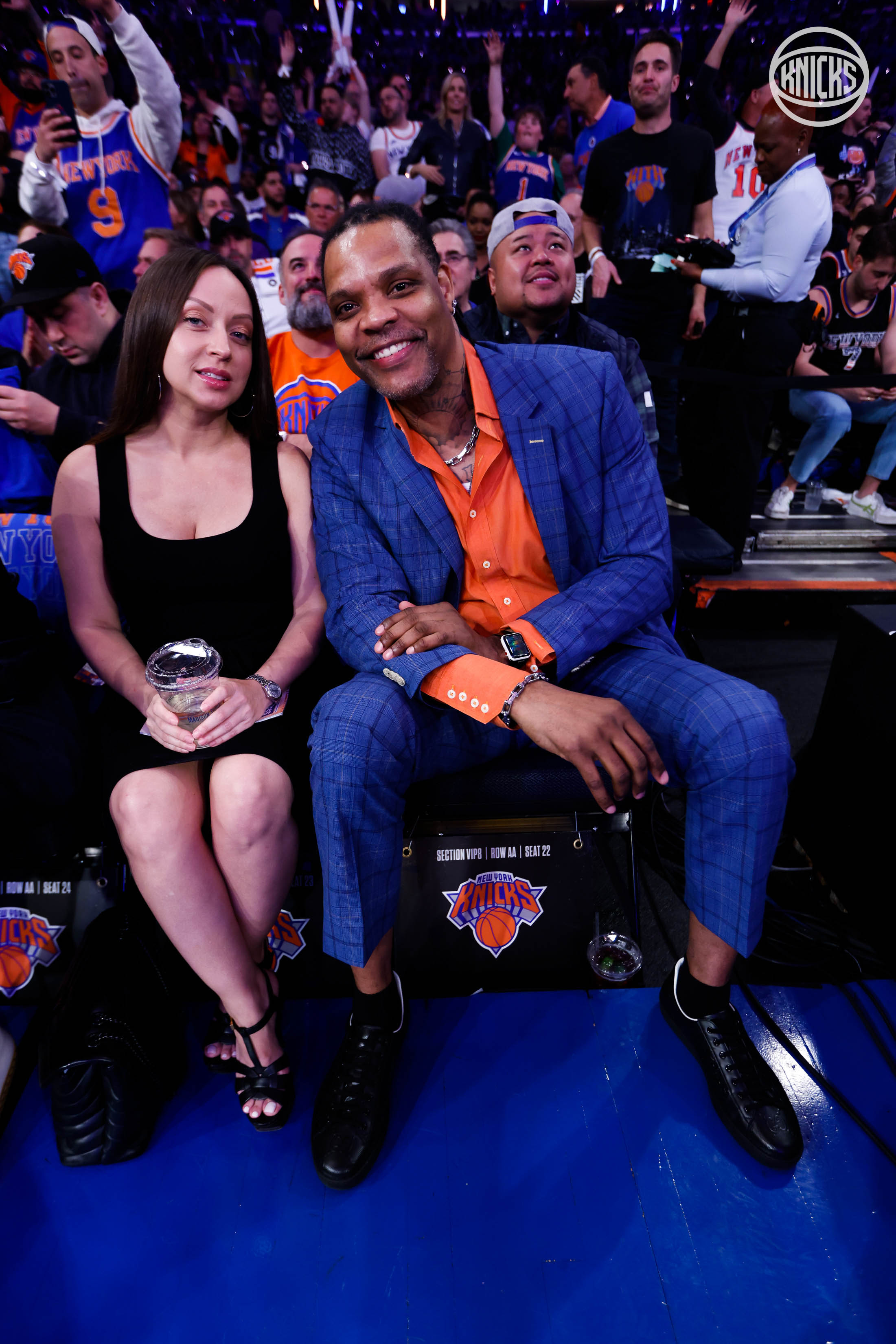 Celebrity Row: April 21 vs. Cavaliers Photo Gallery | NBA.com