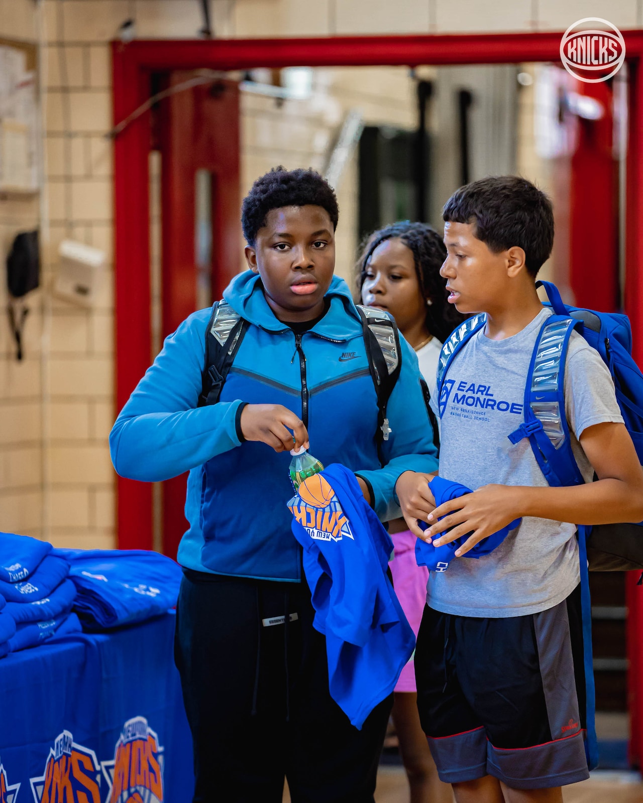 Earl Monroe New Renaissance Basketball School - Knicks Day | New York ...