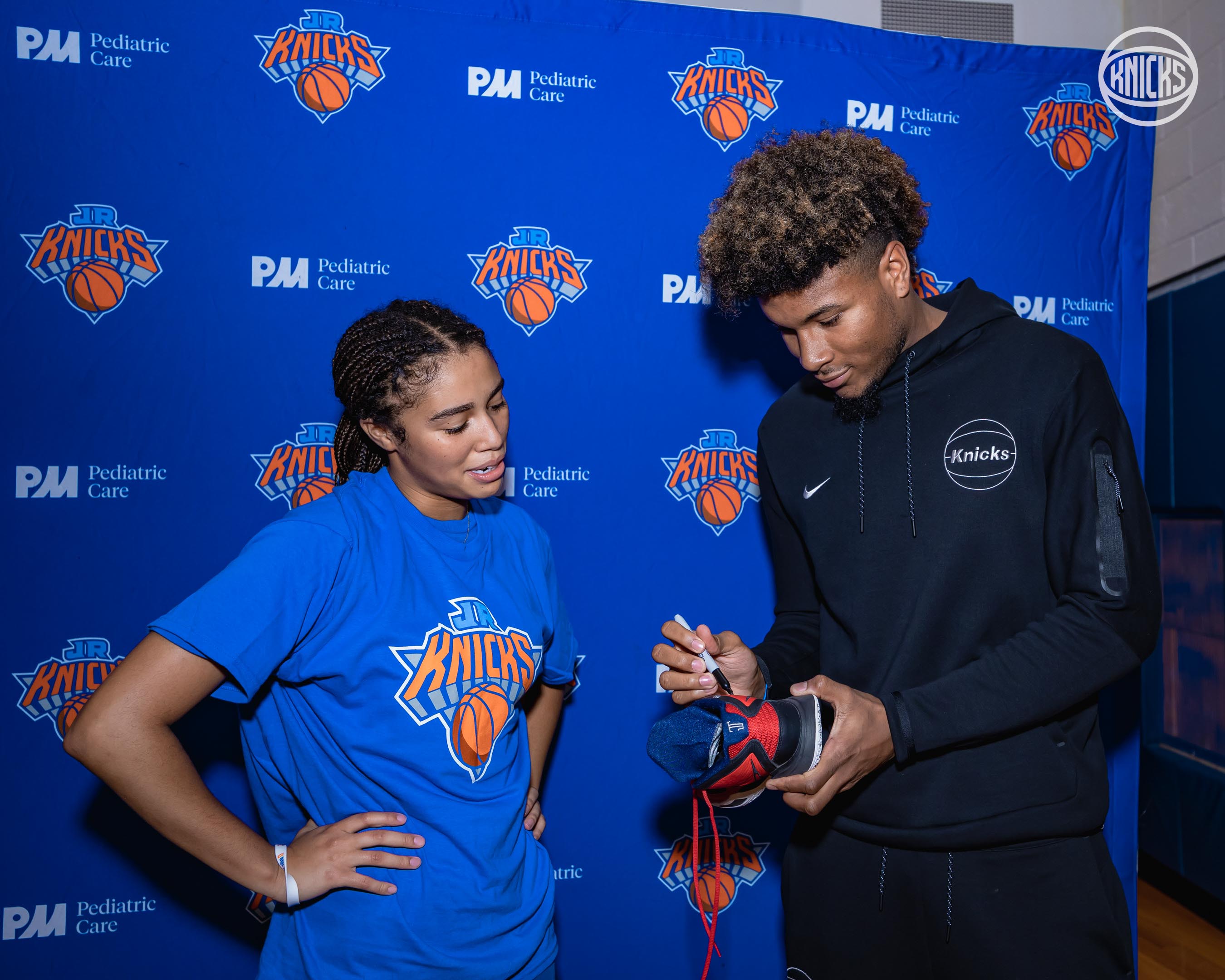 Jr. Knicks Kickoff Clinic, presented by PM Pediatric Care Photo Gallery ...