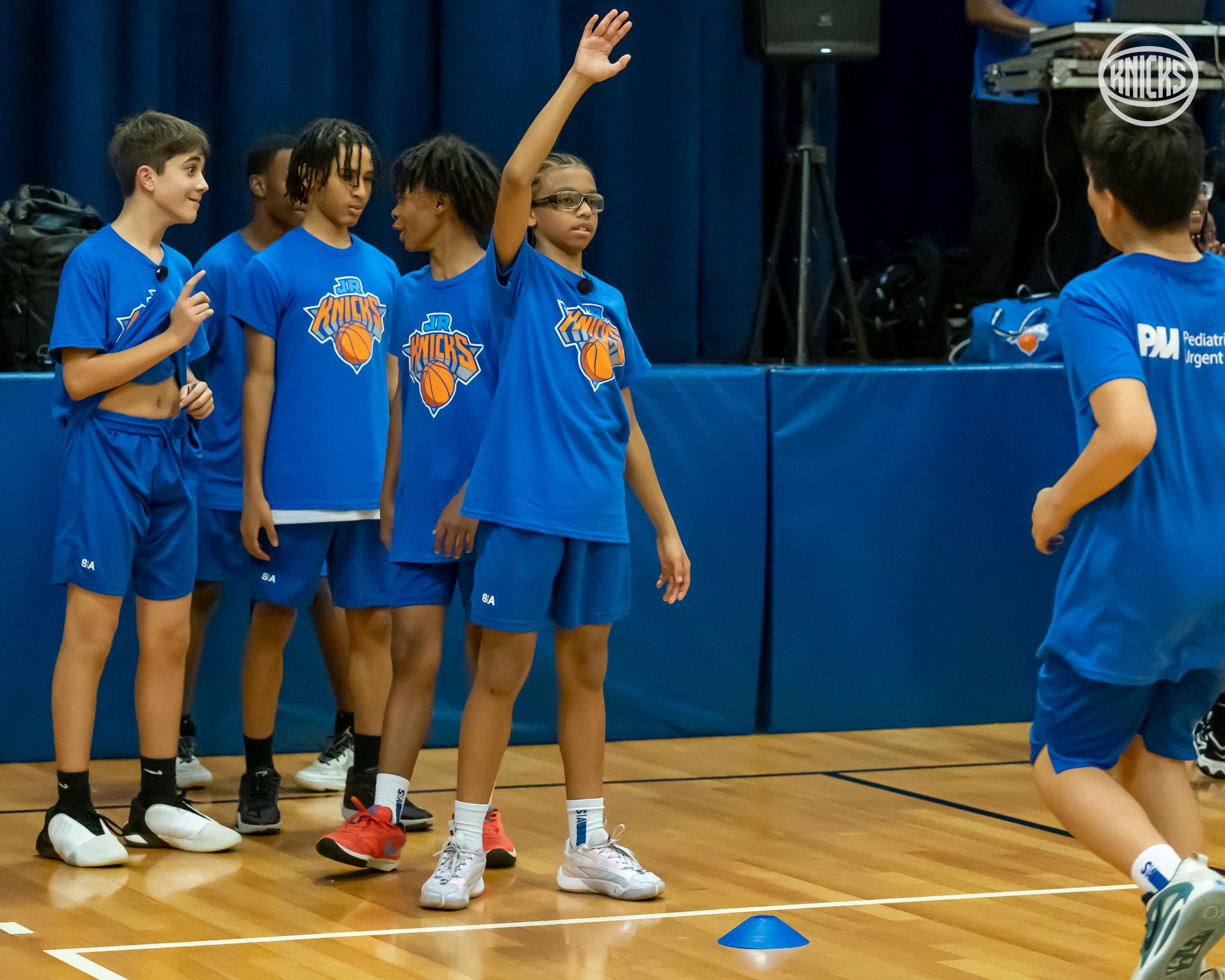 Jr. Knicks Kickoff Clinic, presented by PM Pediatric Care Photo Gallery ...