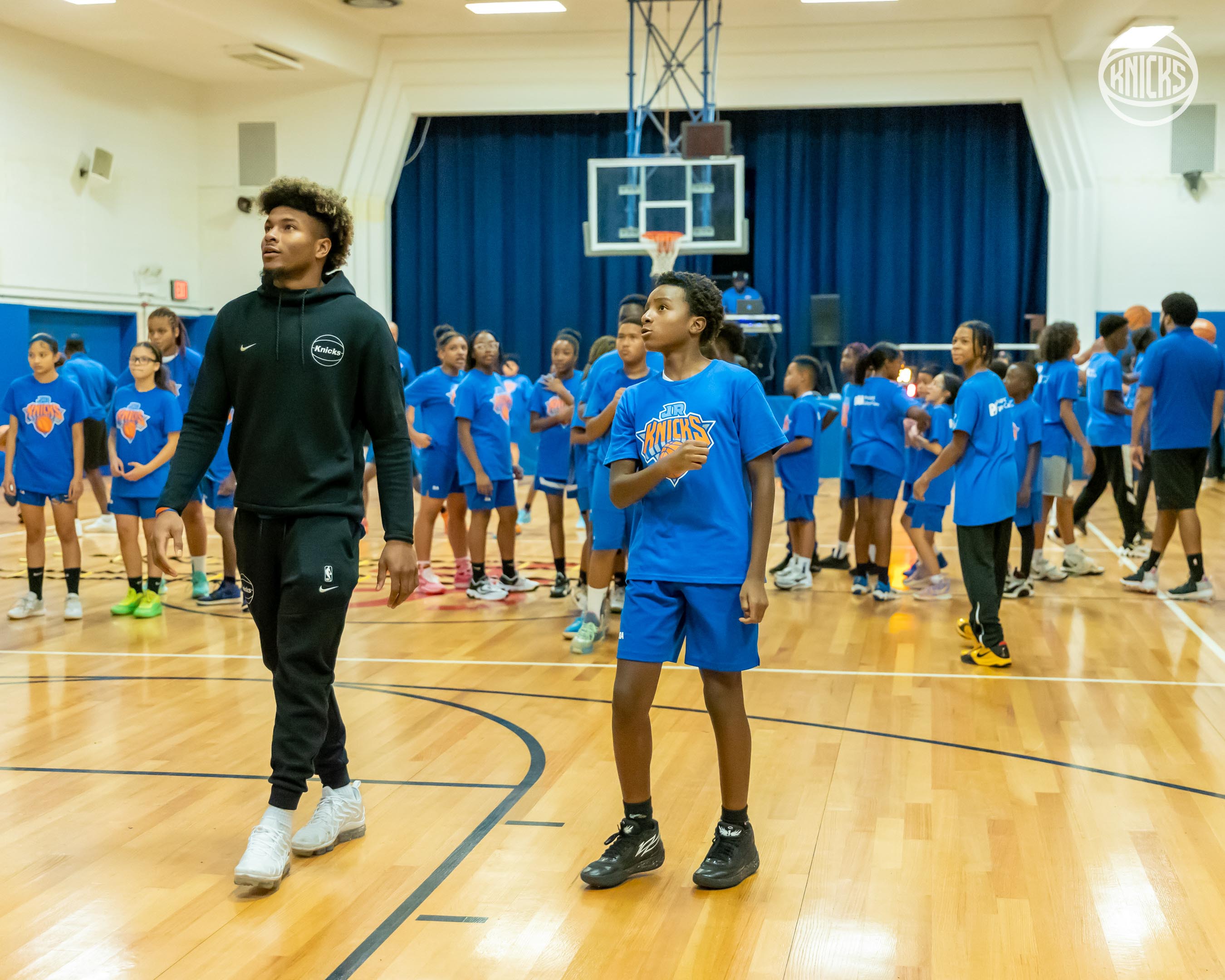 Jr. Knicks Kickoff Clinic, presented by PM Pediatric Care Photo Gallery ...