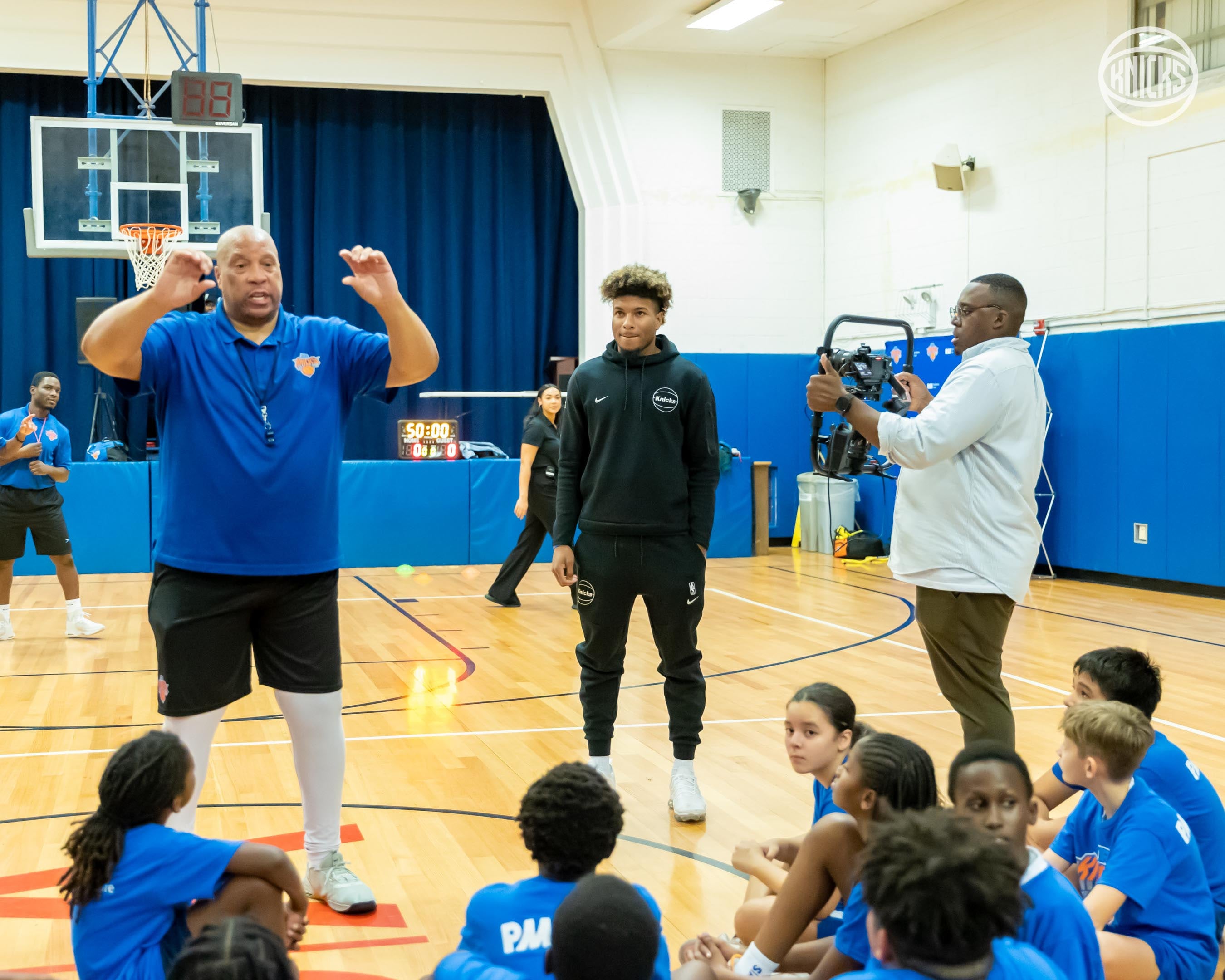 Jr. Knicks Kickoff Clinic, presented by PM Pediatric Care Photo Gallery ...