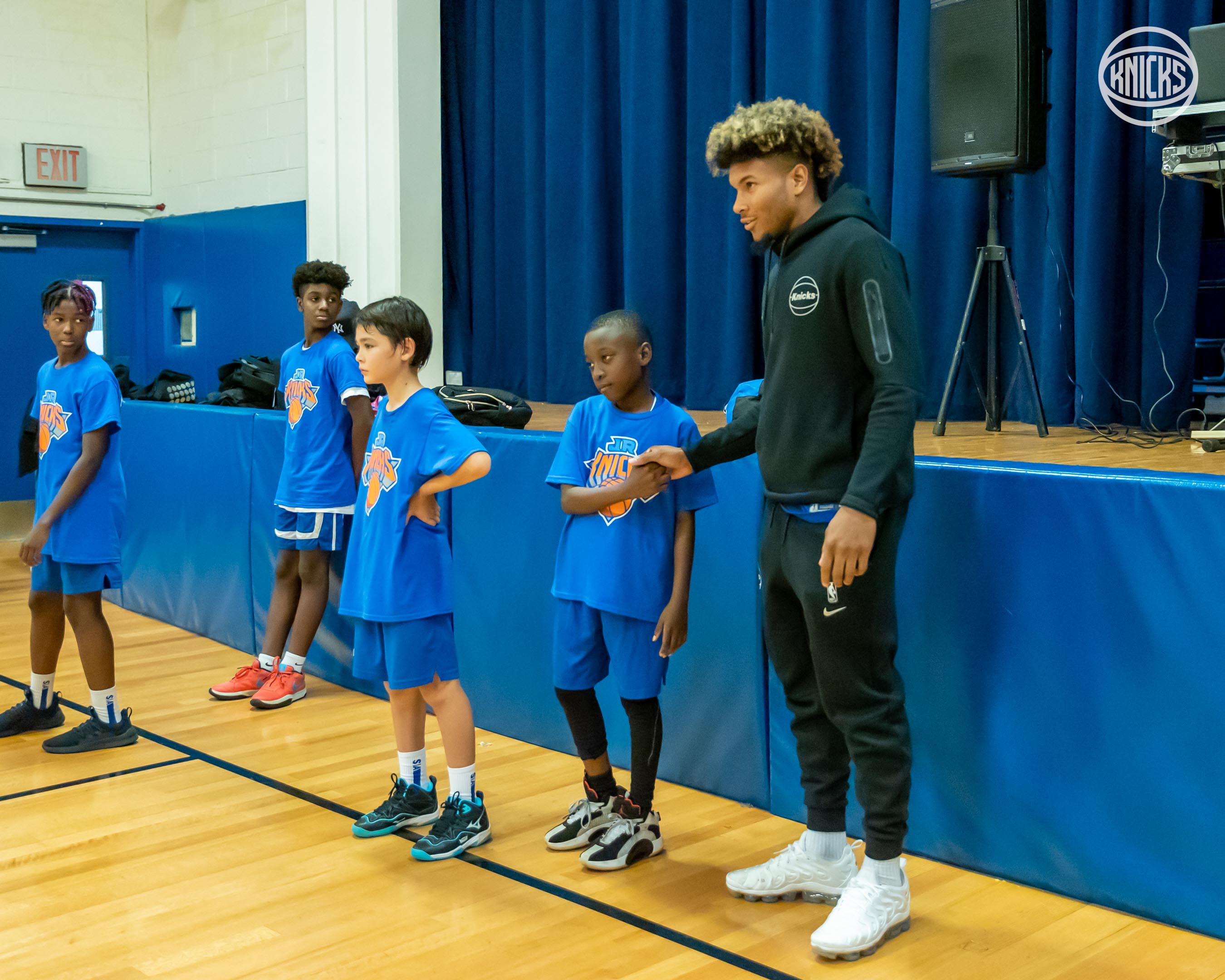 Jr. Knicks Kickoff Clinic, presented by PM Pediatric Care Photo Gallery ...