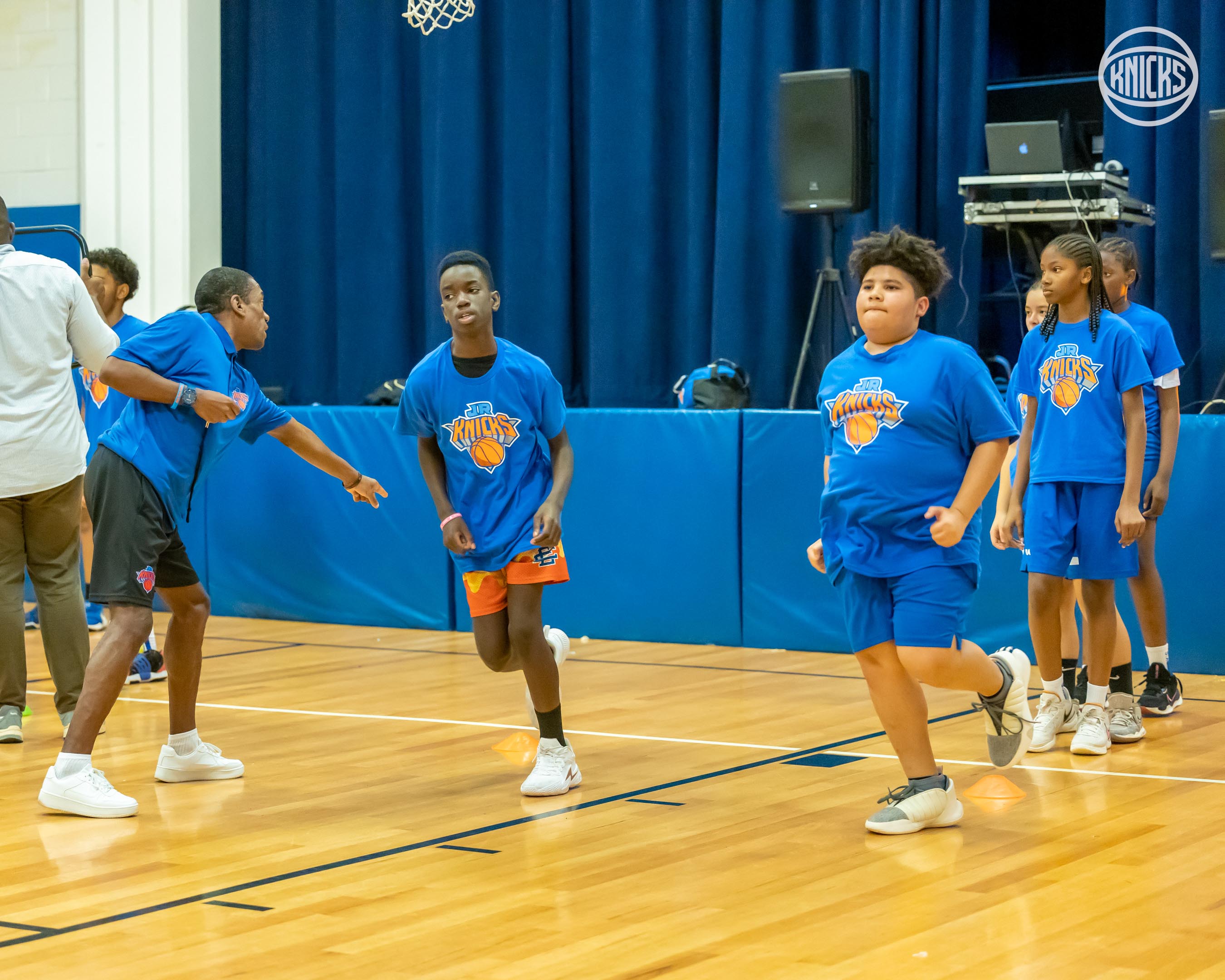 Jr. Knicks Kickoff Clinic, presented by PM Pediatric Care Photo Gallery ...
