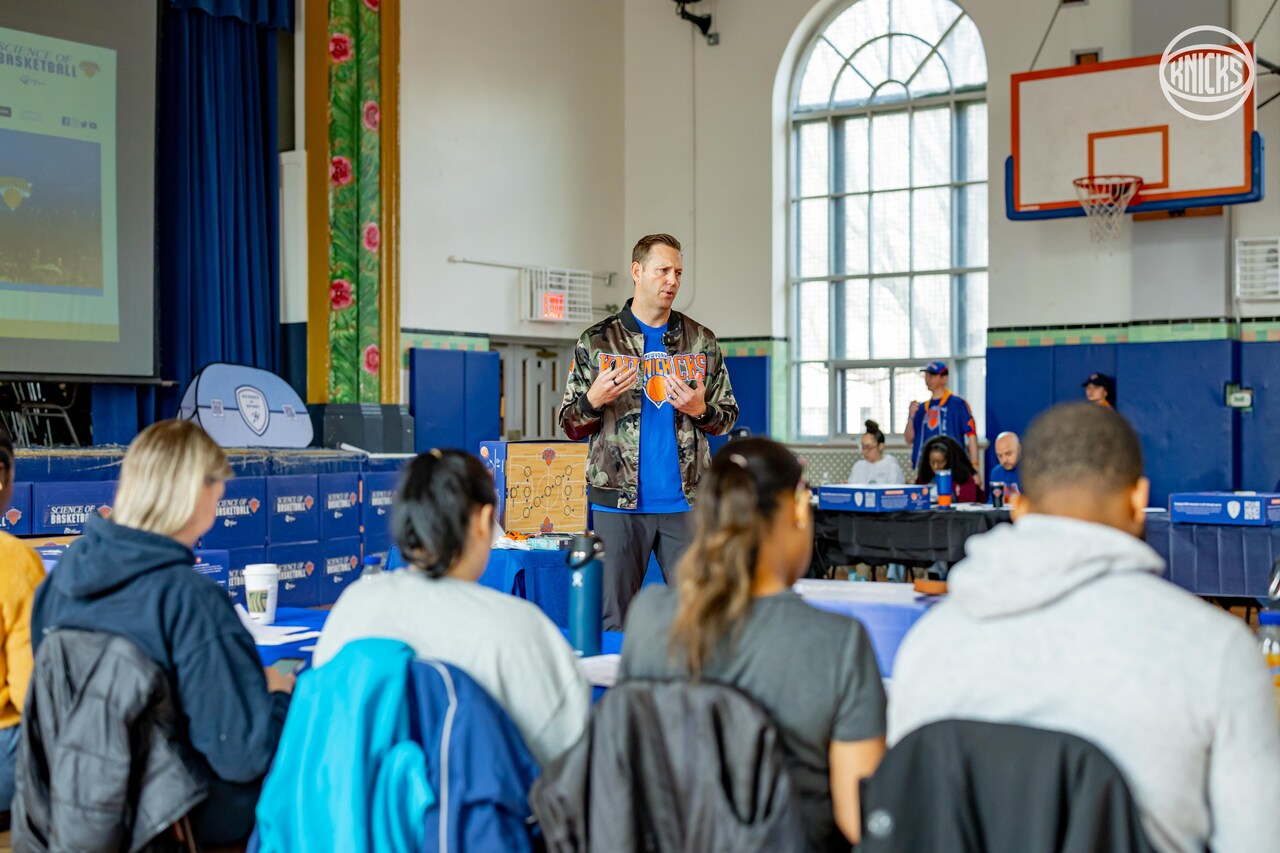 Science of Basketball Teacher Workshop presented by Pfizer | New York ...