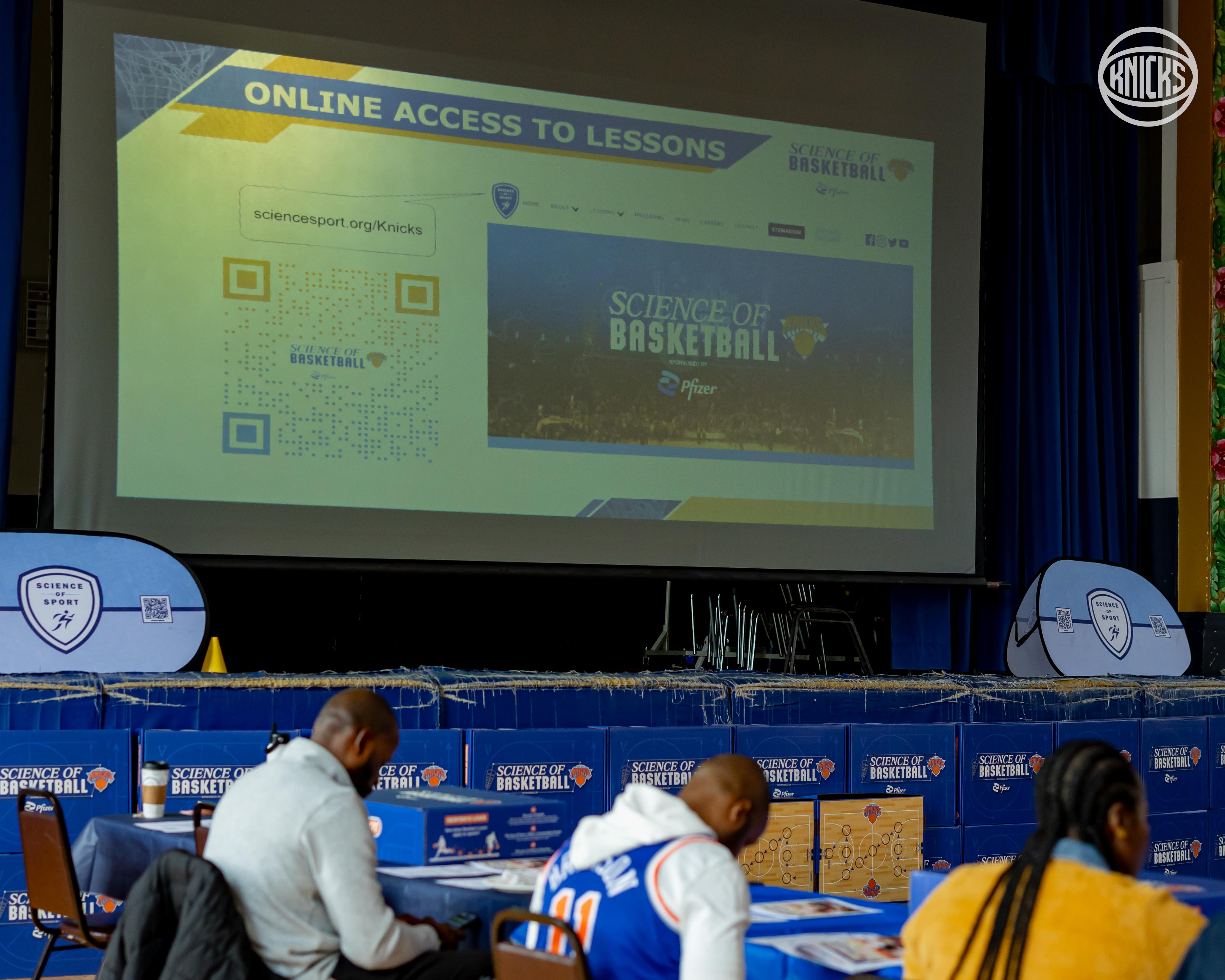 Science of Basketball Teacher Workshop presented by Pfizer Photo ...