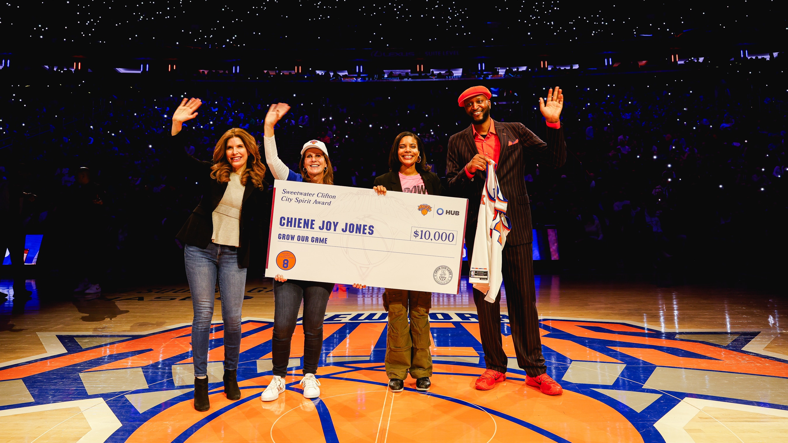 Knicks and HUB International Announce March "City Spirit" Award ...