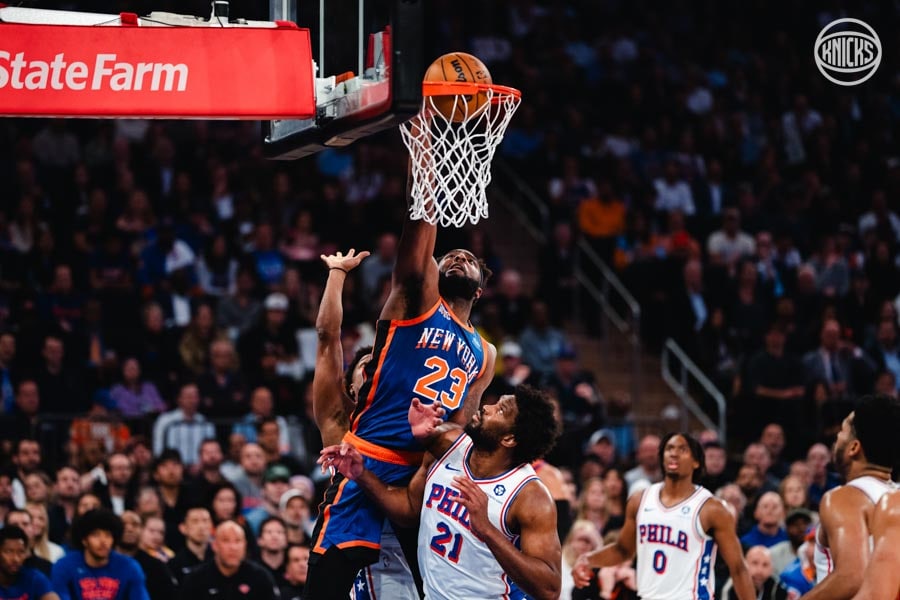 Knicks on the Court: April 30 vs. 76ers | New York Knicks