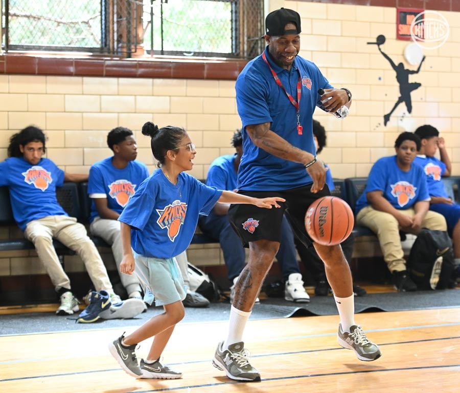 Earl Monroe New Renaissance Basketball School Knicks Day | New York Knicks
