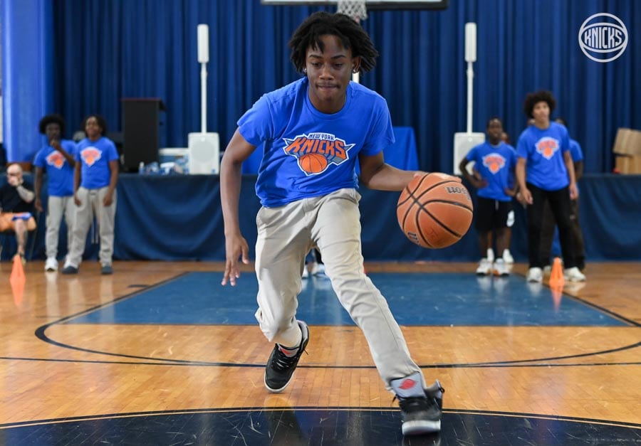 Earl Monroe New Renaissance Basketball School Knicks Day | New York Knicks