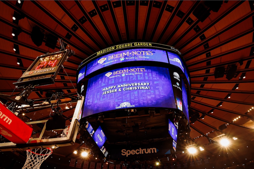 Dream Notes | In-Arena Messages | New York Knicks