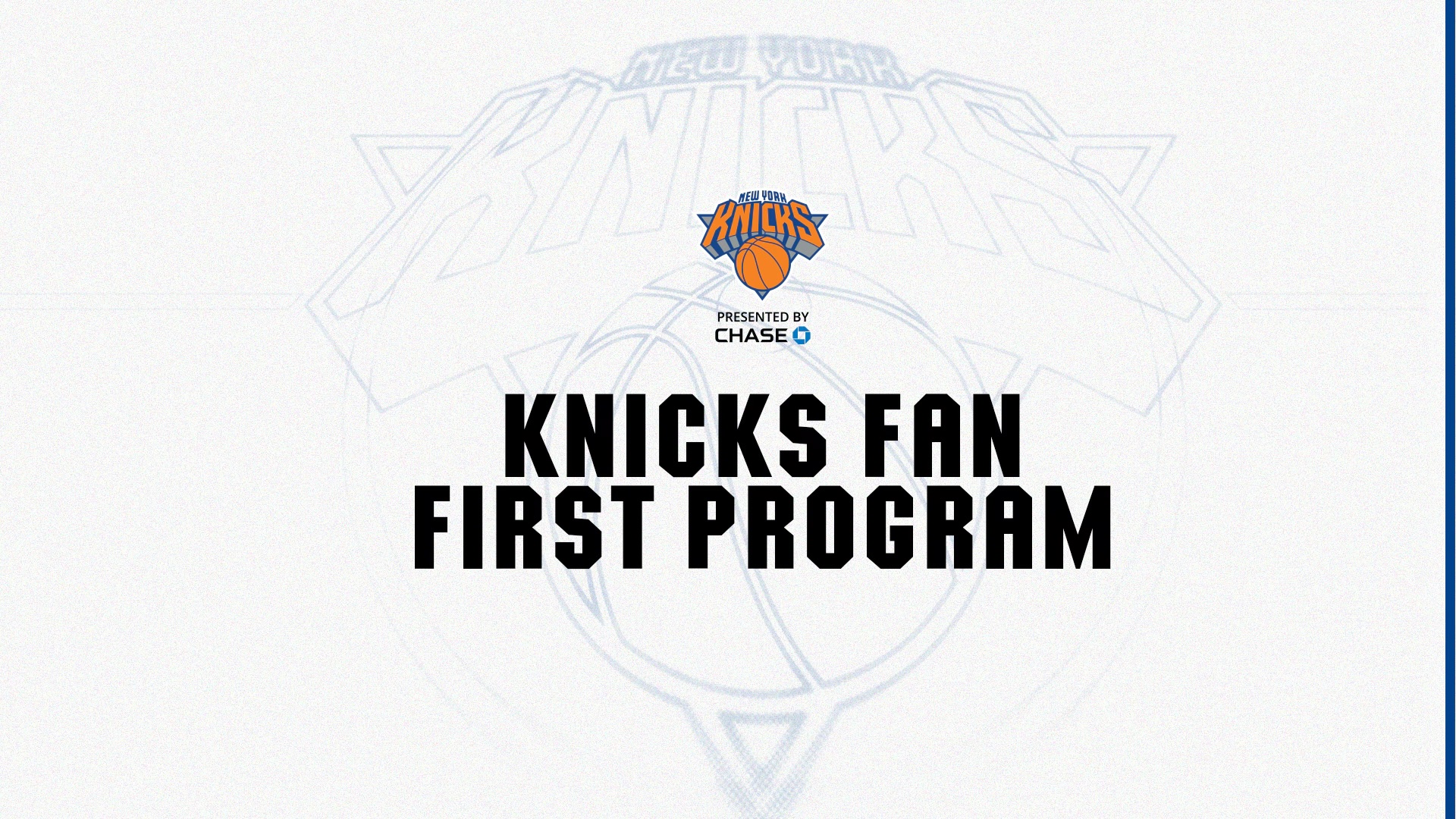 What Is Fan First? | New York Knicks