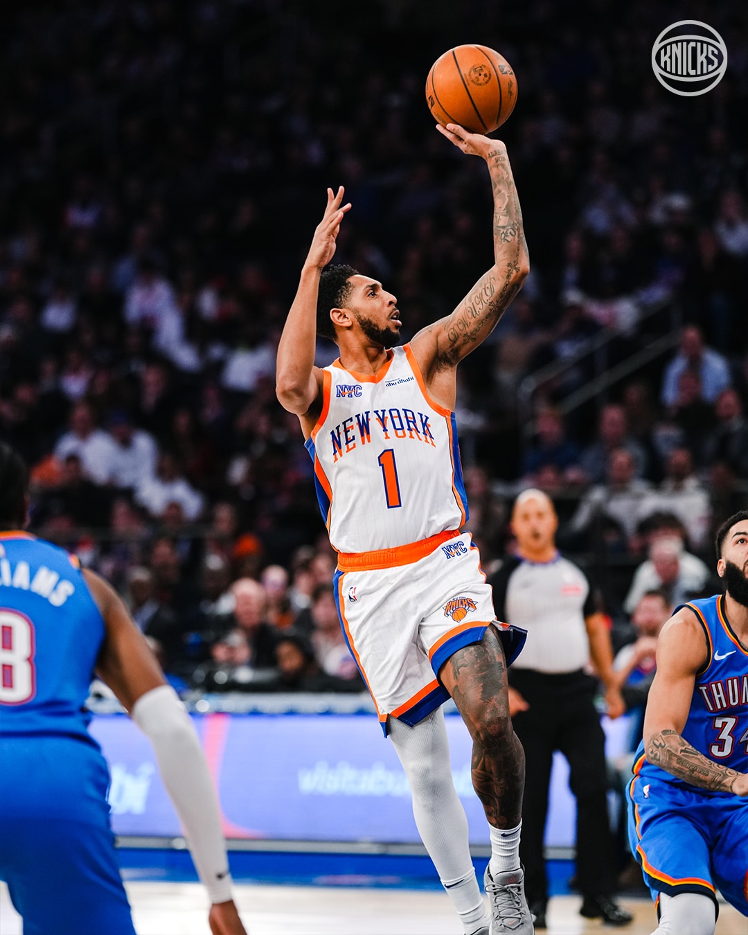 Knicks on the Court: January 10 vs Thunder | New York Knicks