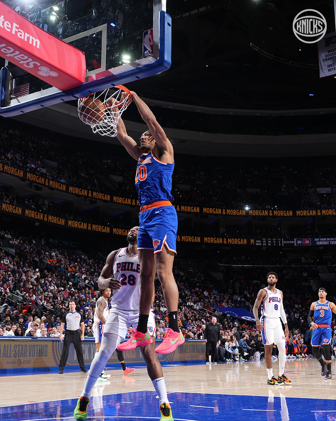 Knicks on the Court: January 15 vs 76ers | New York Knicks
