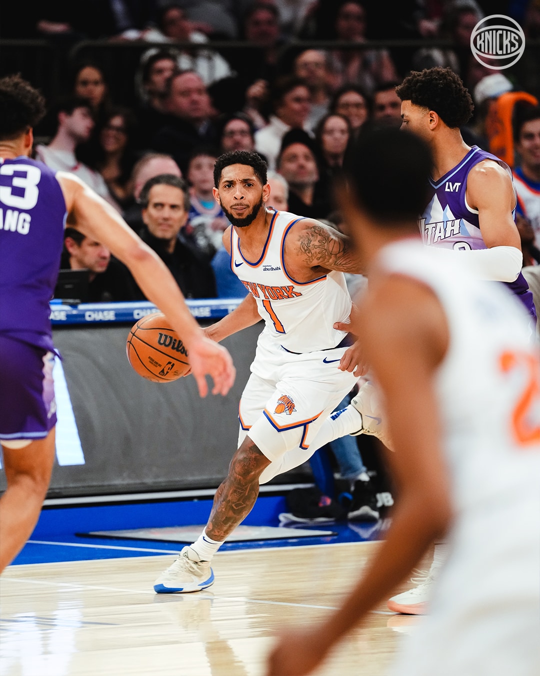 Knicks on the Court: January 1 vs Jazz | New York Knicks