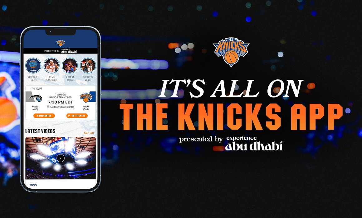 Official Knicks Mobile App | Fans | New York Knicks