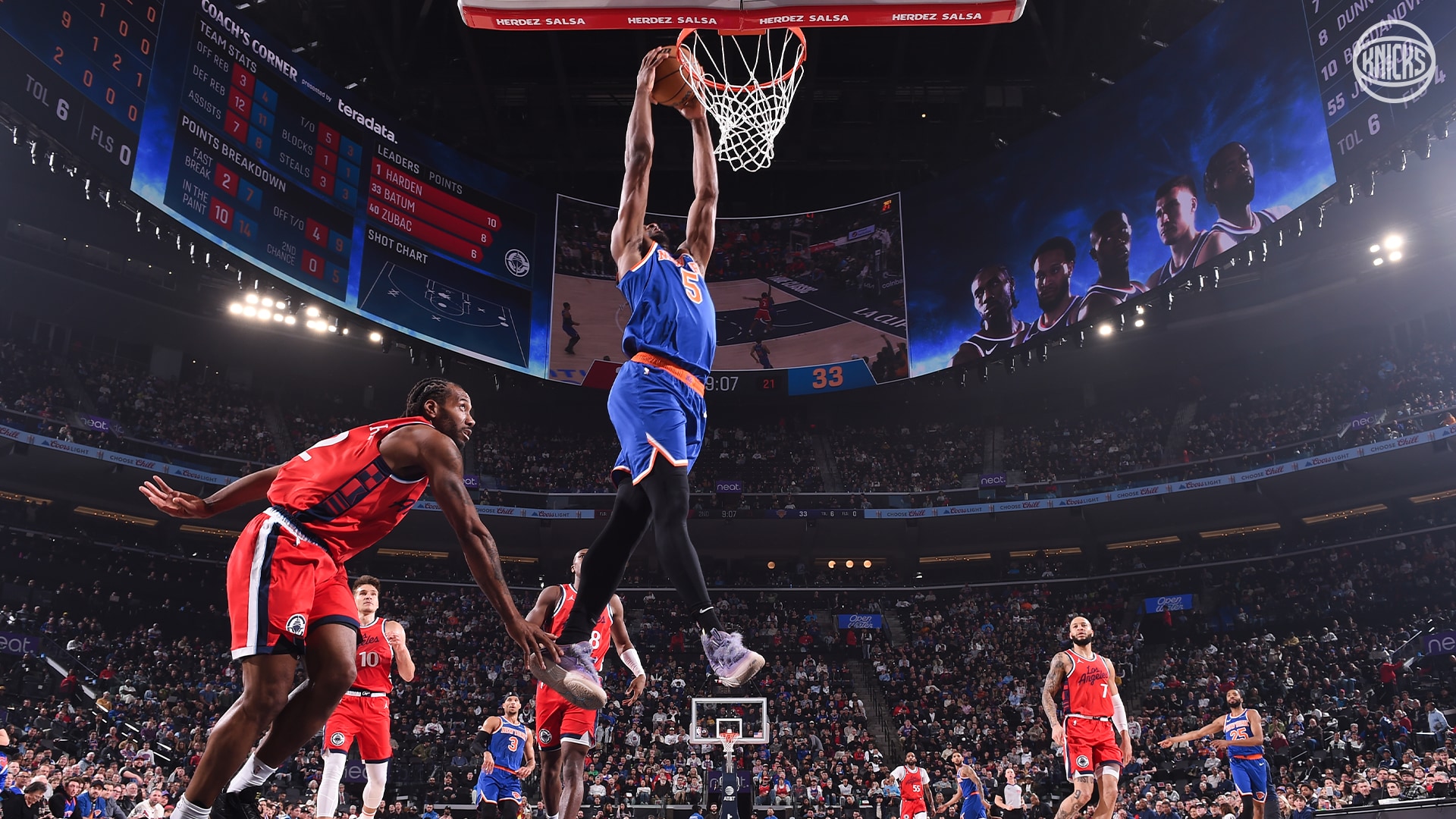 Knicks on the Court: March 7 vs Los Angeles Clippers Photo Gallery