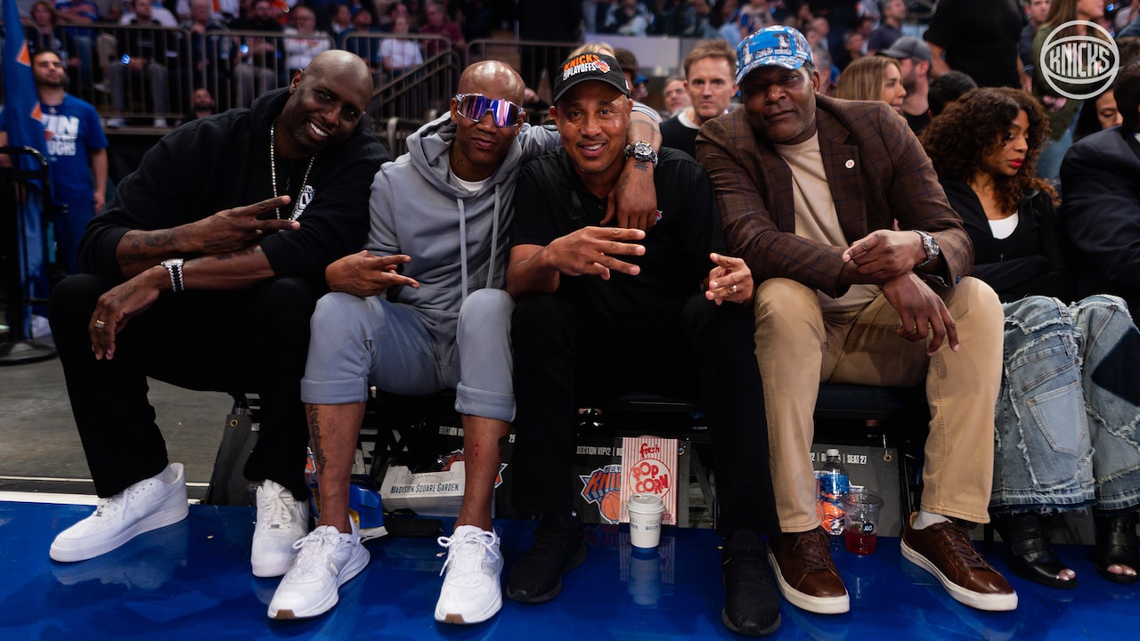 Celebrity Row: May 16, 2025 vs Boston Celtics | New York Knicks